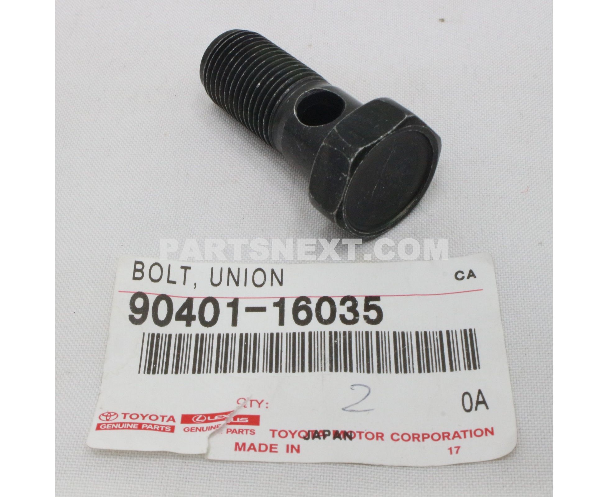 Toyota :: 90401-16035 UNION(FOR OIL PIPE)