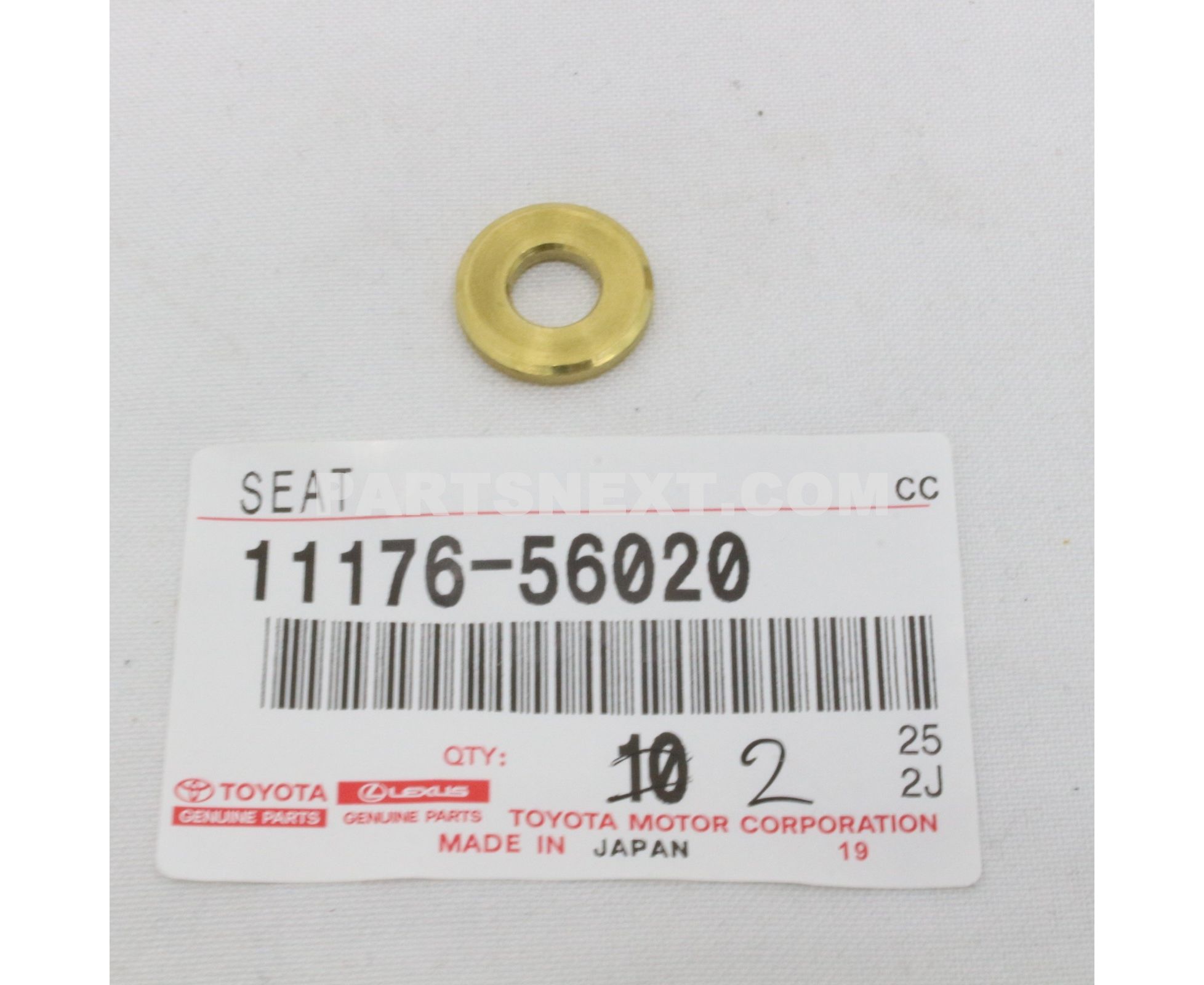 Toyota :: 11176-56020 SEAT, INJECTION NOZZLE
