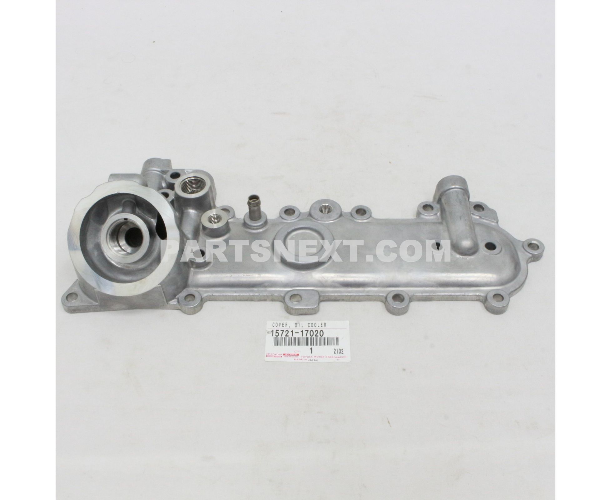 Toyota :: 15721-17020 COVER, OIL COOLER