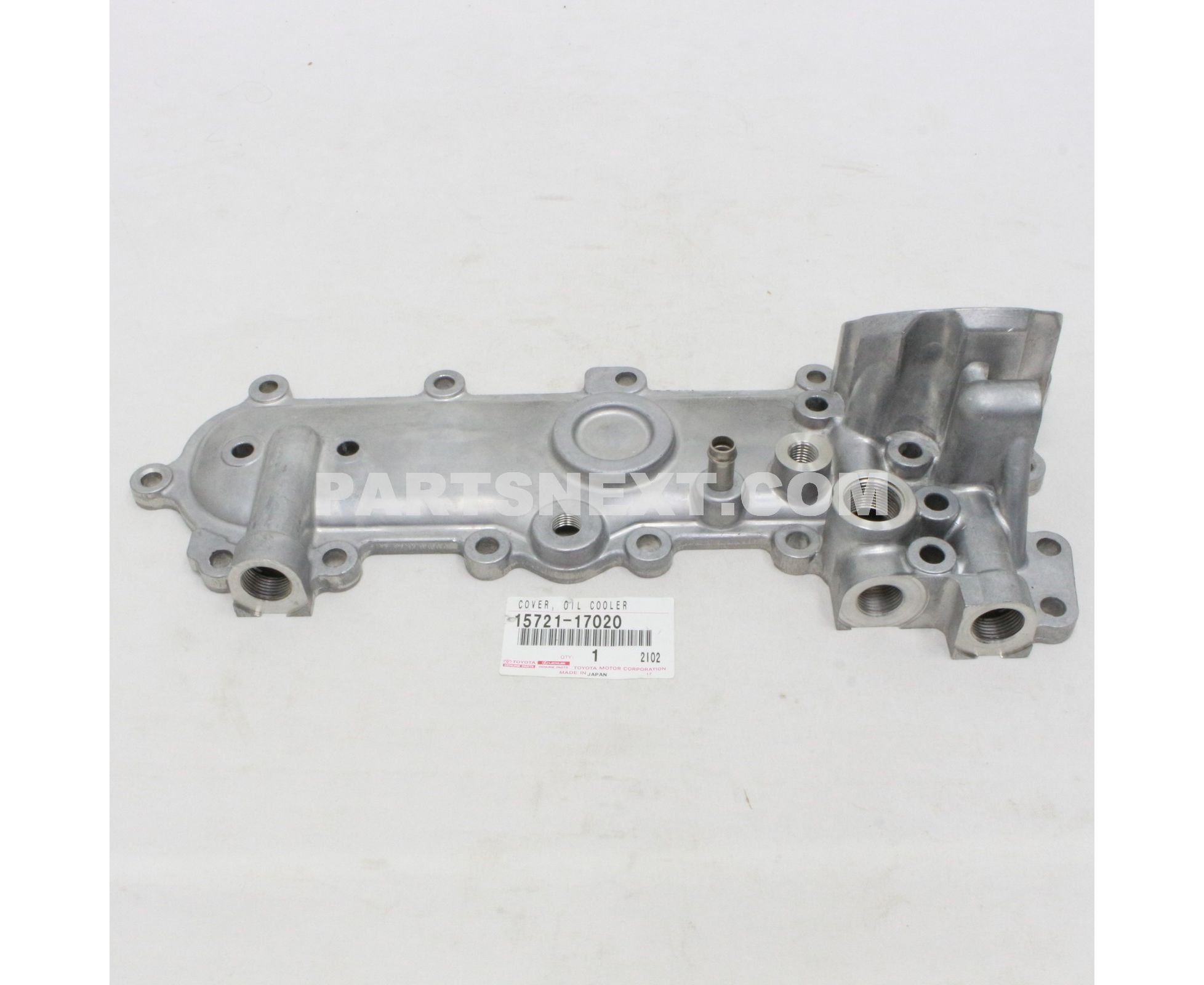 Toyota :: 15721-17020 COVER, OIL COOLER