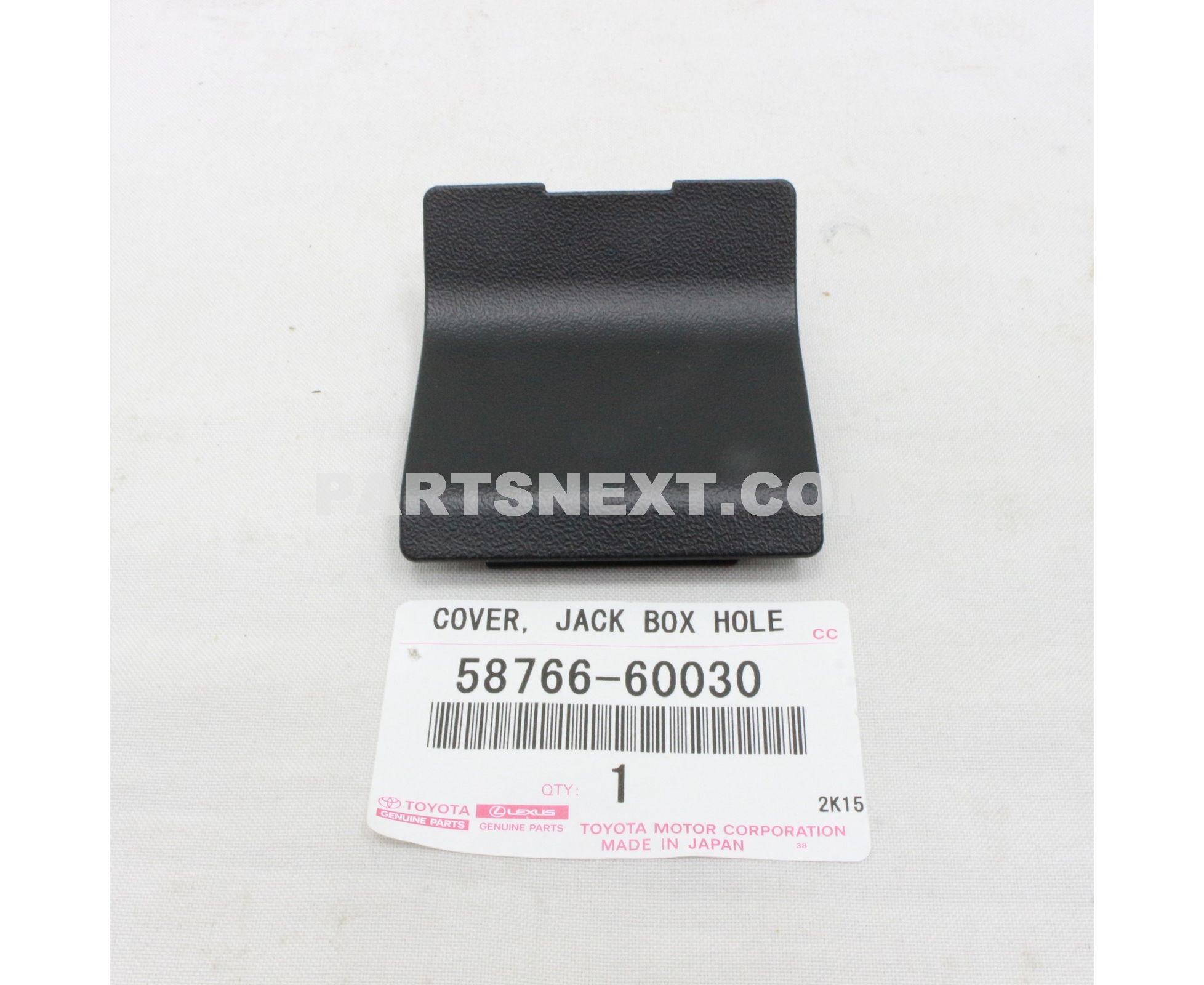 Toyota :: 58766-60030 COVER, JACK BOX HOLE