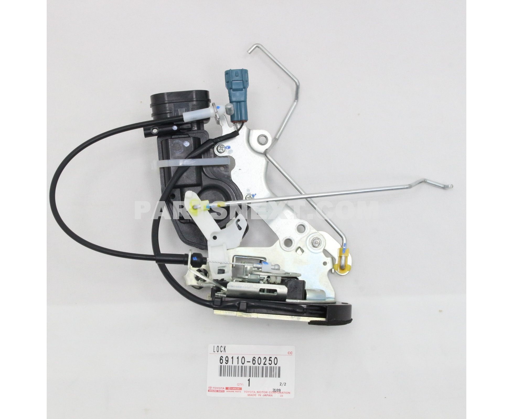 Toyota :: 69110-60250 LOCK ASSY, BACK DOOR W/MOTOR