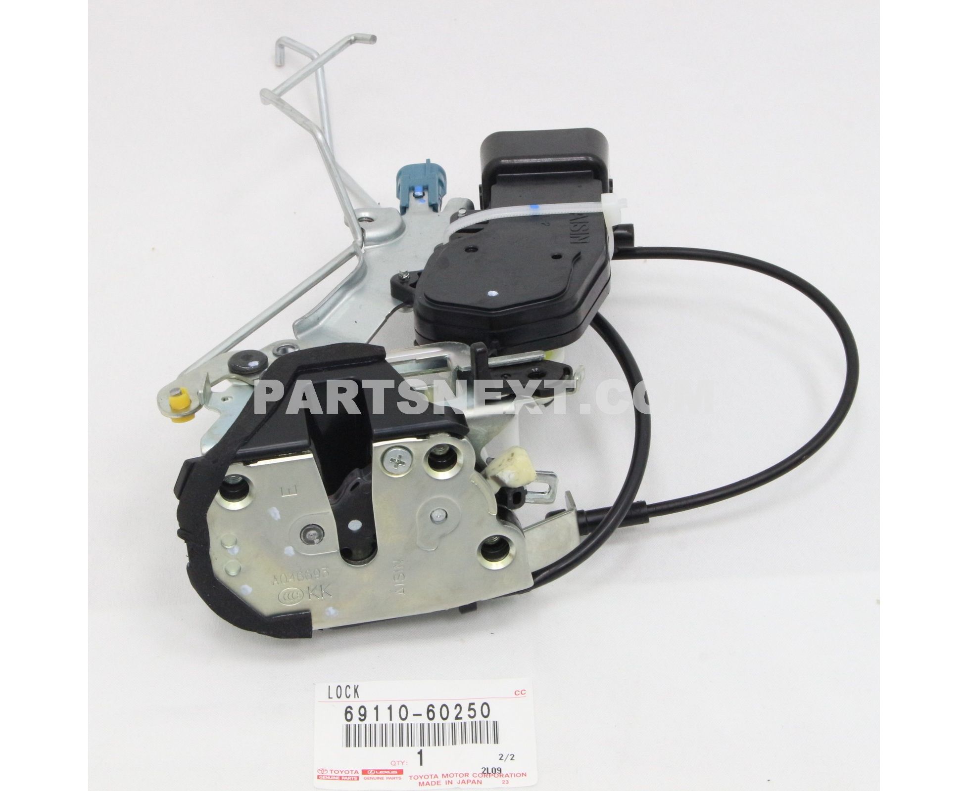Toyota :: 69110-60250 LOCK ASSY, BACK DOOR W/MOTOR