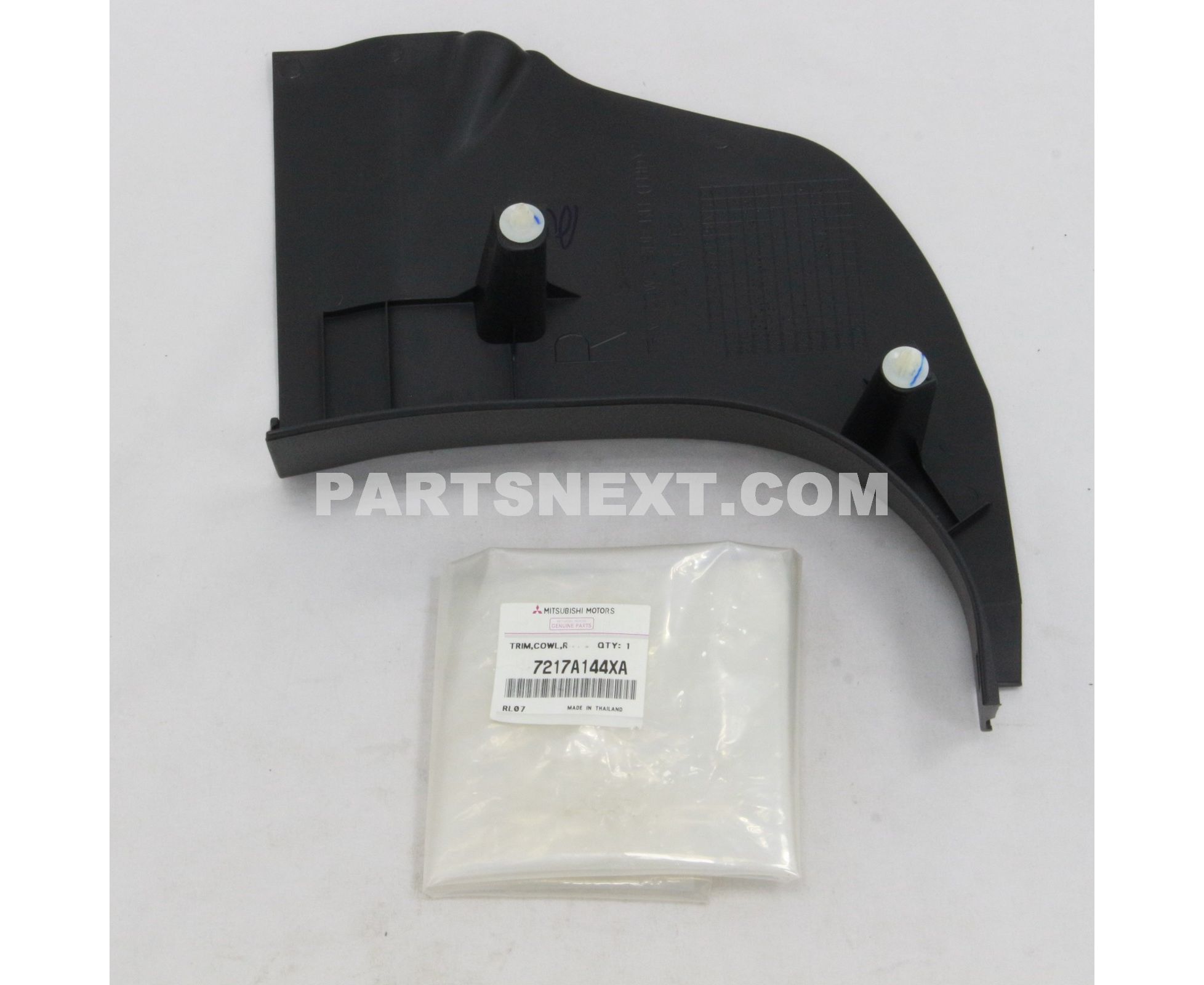 Mitsubishi :: 7217A144XA TRIM,COWL SIDE,RH