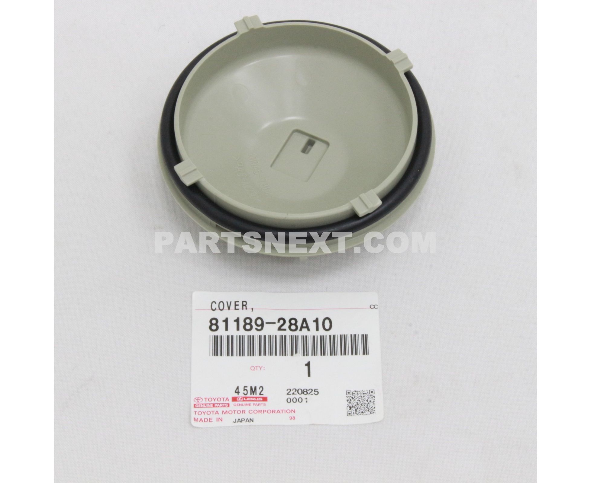 Toyota :: 81189-28A10 COVER, HEADLAMP SOCKET
