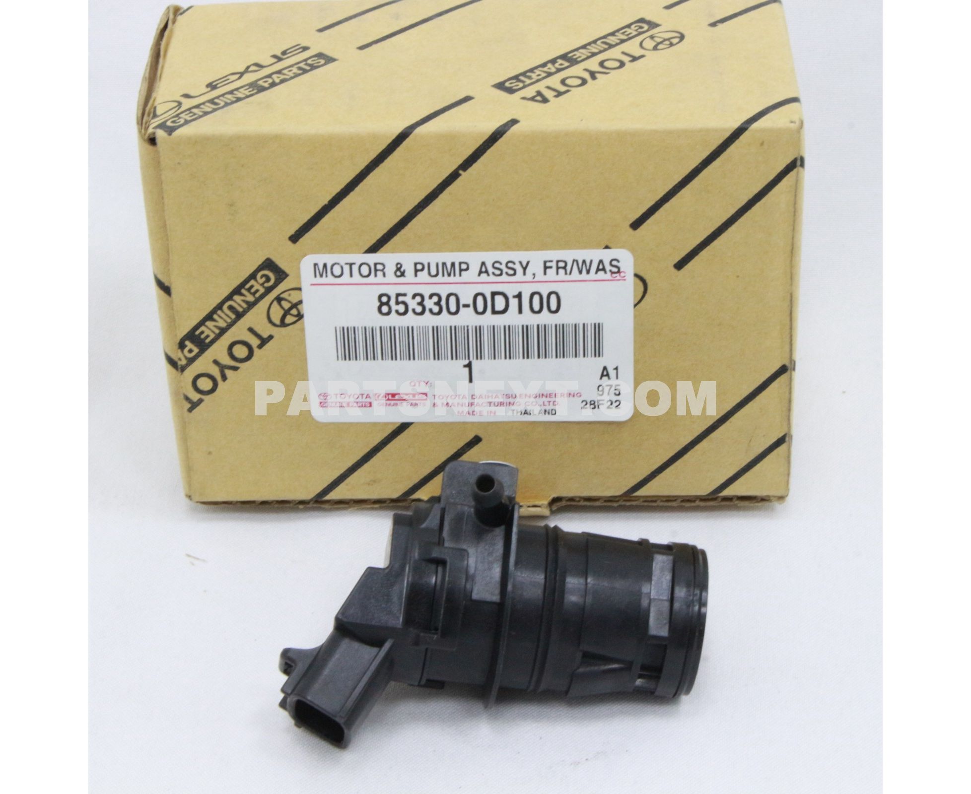Toyota :: 85330-0D100 MOTOR AND PUMP ASSY, WINDSHIELD WASHER