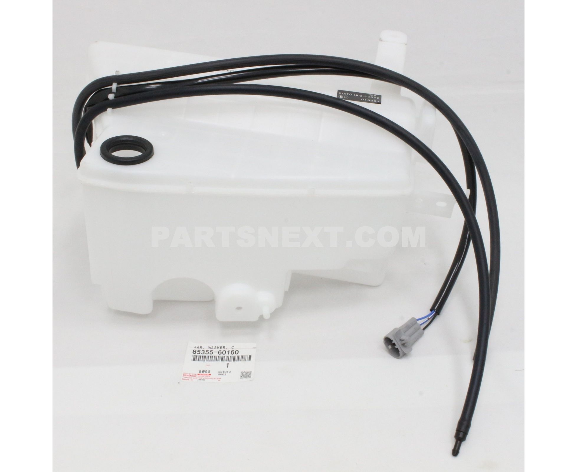 Toyota :: 85355-60160 JAR ASSY, WINDSHIELD WASHER