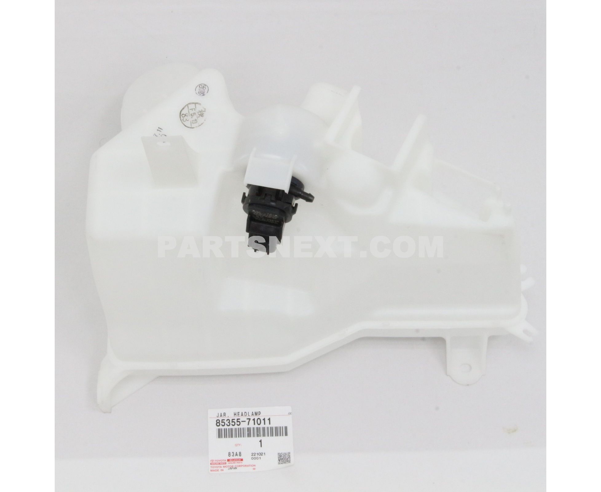 Toyota :: 85355-71011 JAR ASSY, WINDSHIELD WASHER