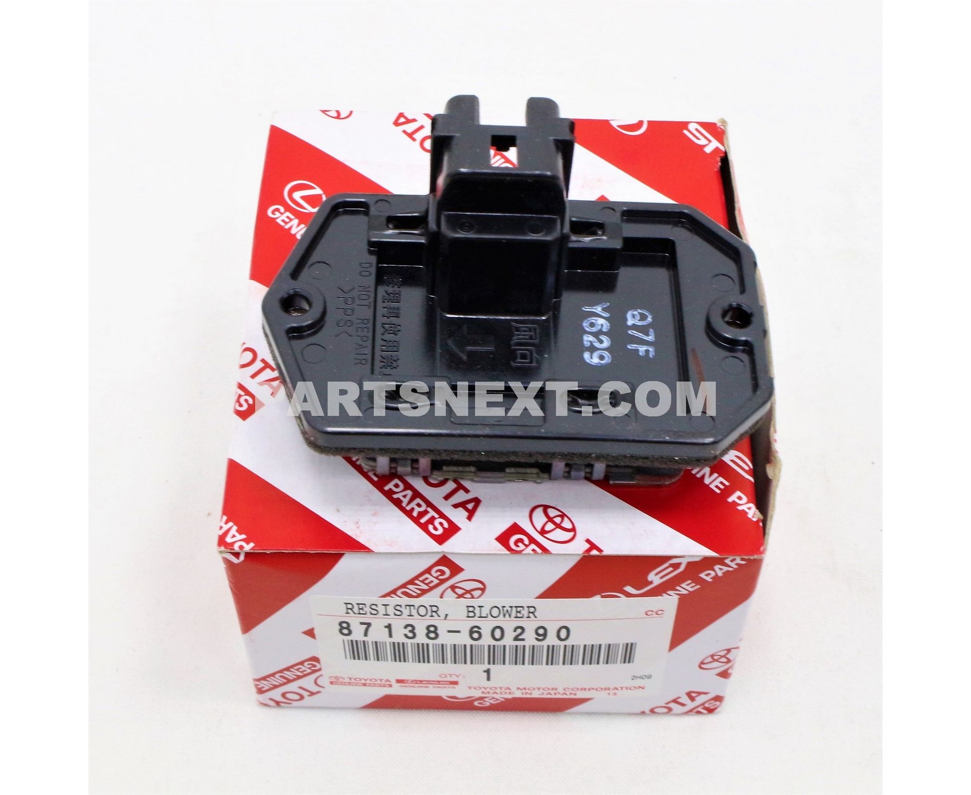 Toyota :: 87138-60290 RESISTOR, BLOWER