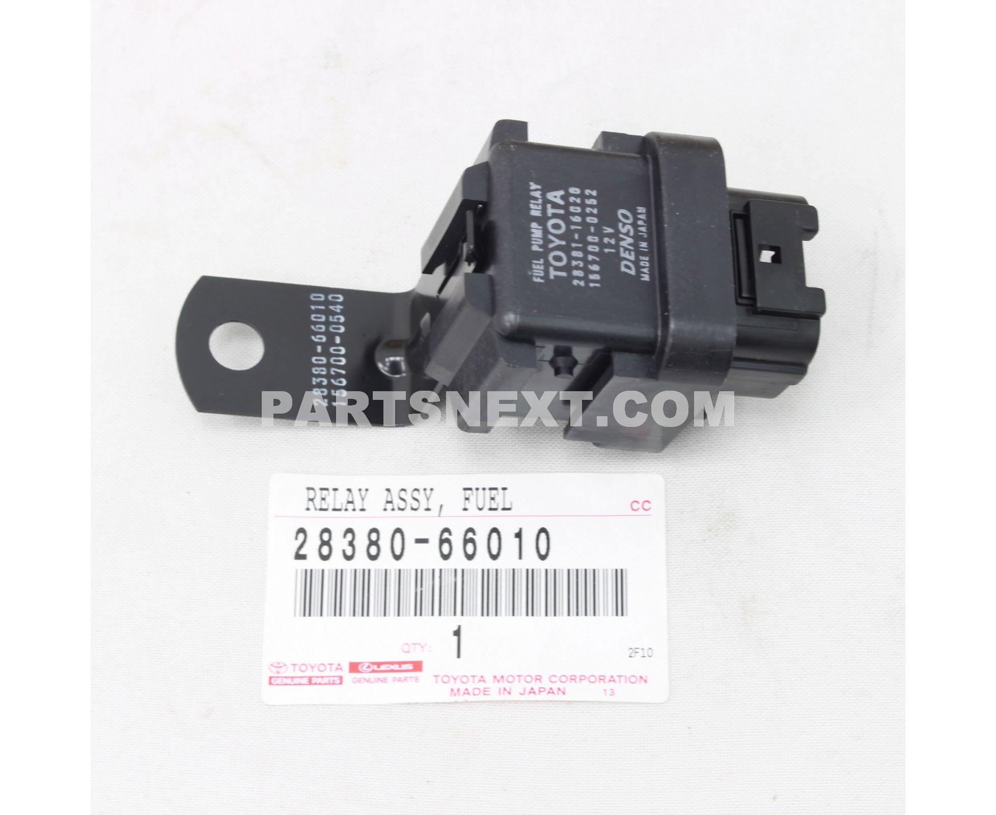 Toyota :: 28380-66010 RELAY ASSY, FUEL PUMP