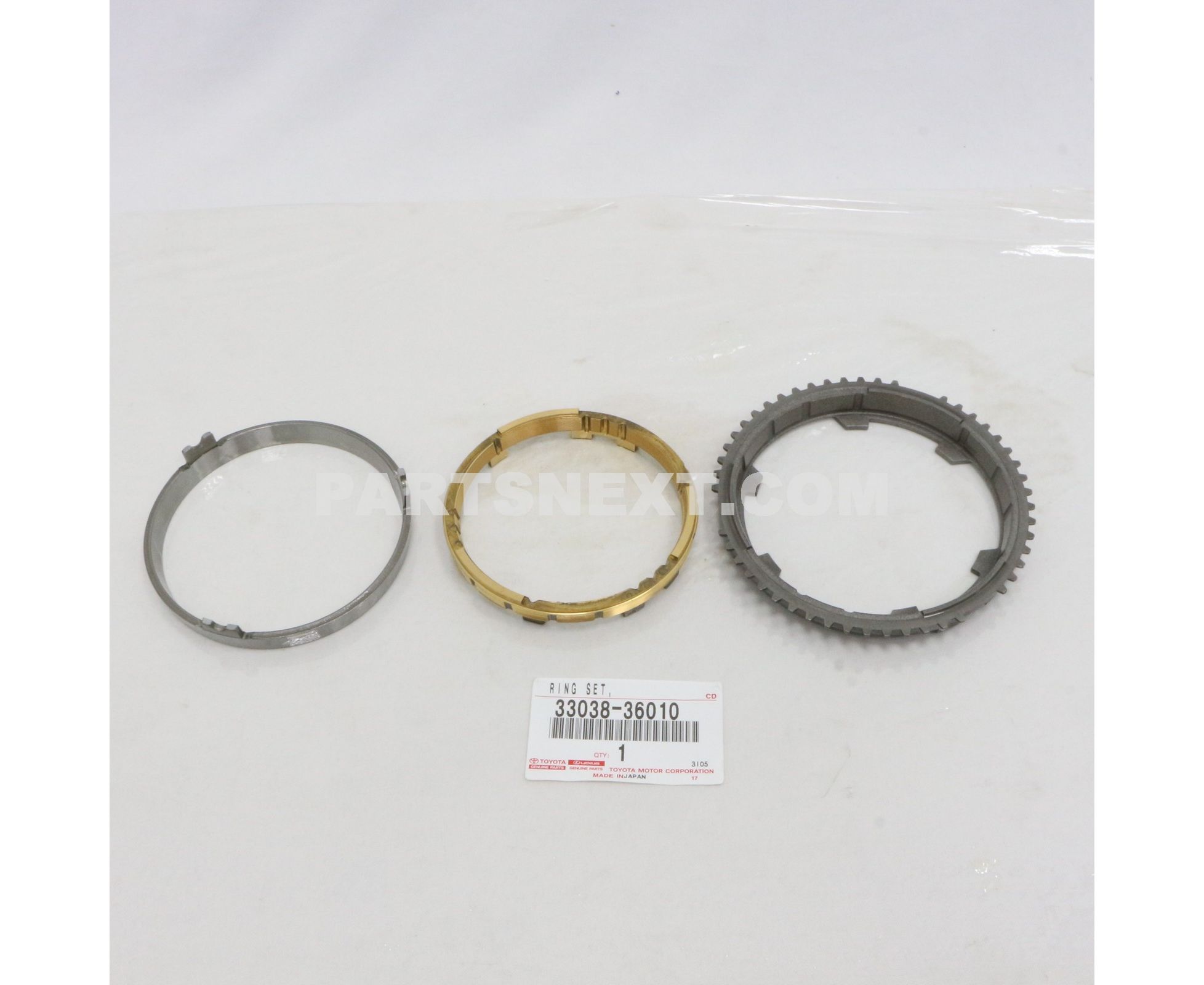 Toyota :: 33038-36010 RING SET, SYNCHRONIZER, NO.2