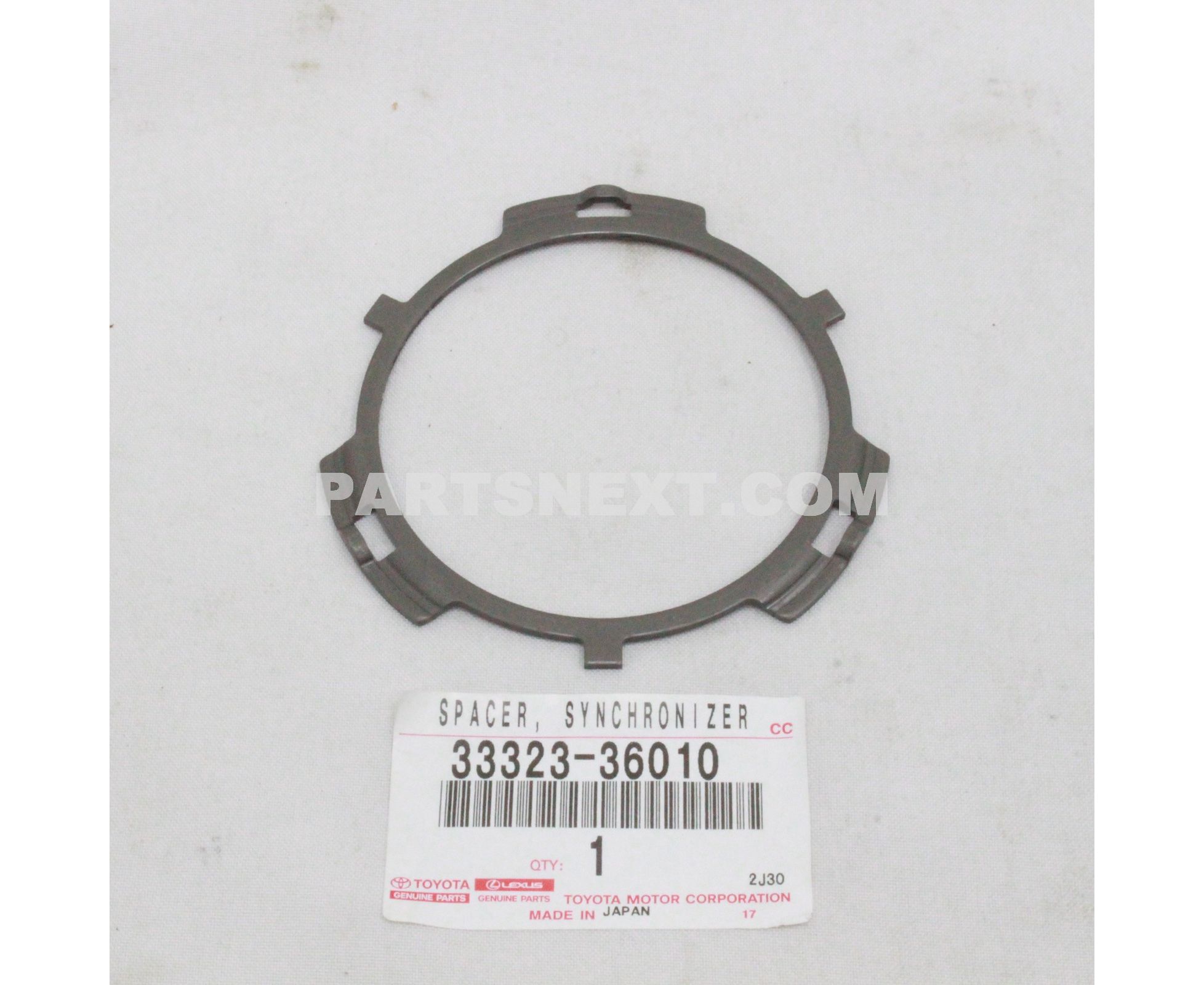 Toyota :: 33323-36010 SPACER, SYNCHRONIZER RING