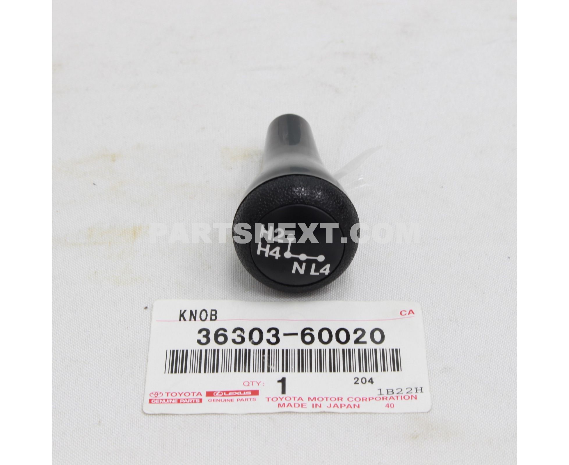 Toyota :: 36303-60020 KNOB SUB-ASSY, SHIFT LEVER