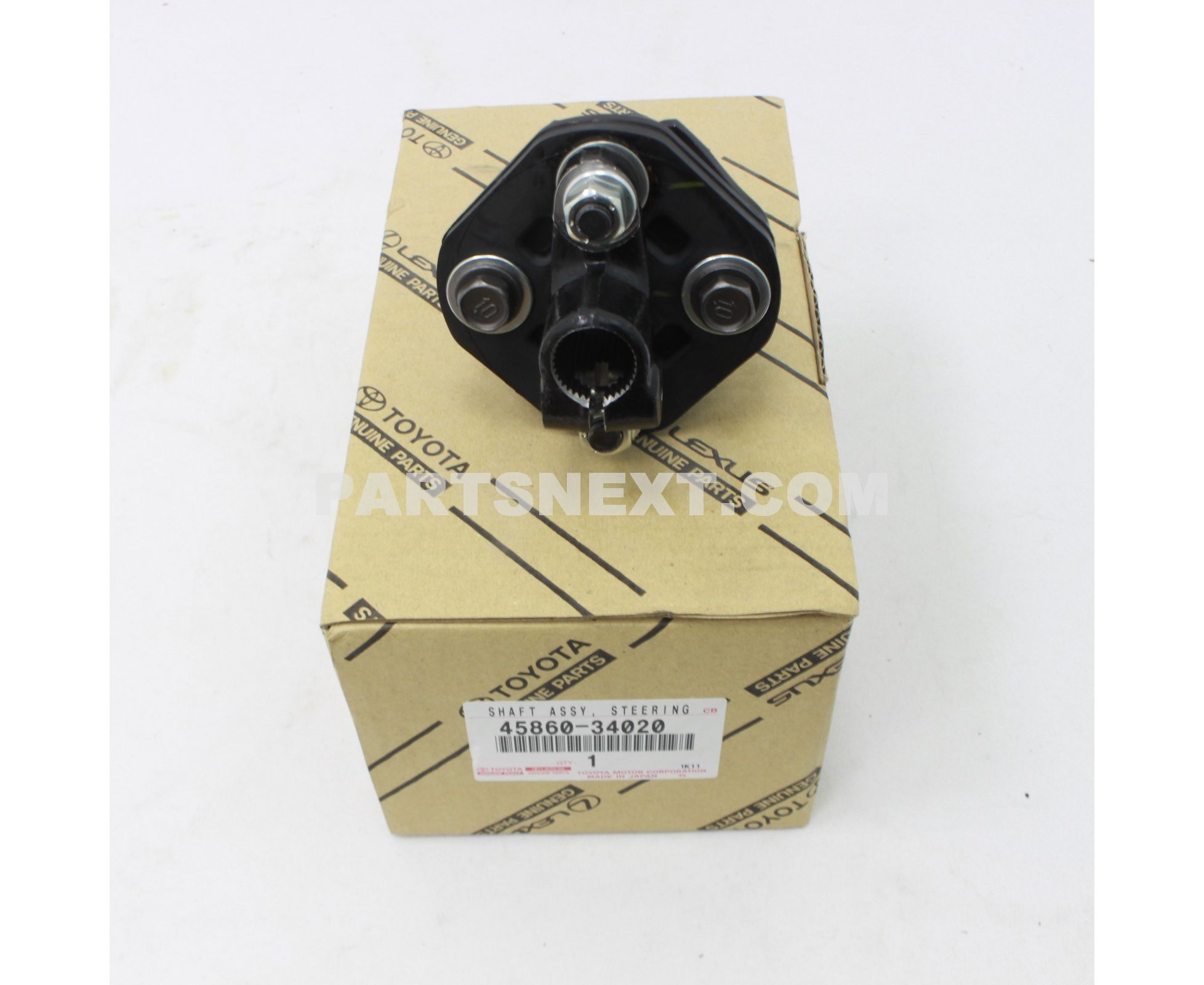 Toyota :: 45860-34020 SHAFT ASSY, STEERING INTERMEDIATE, NO.2