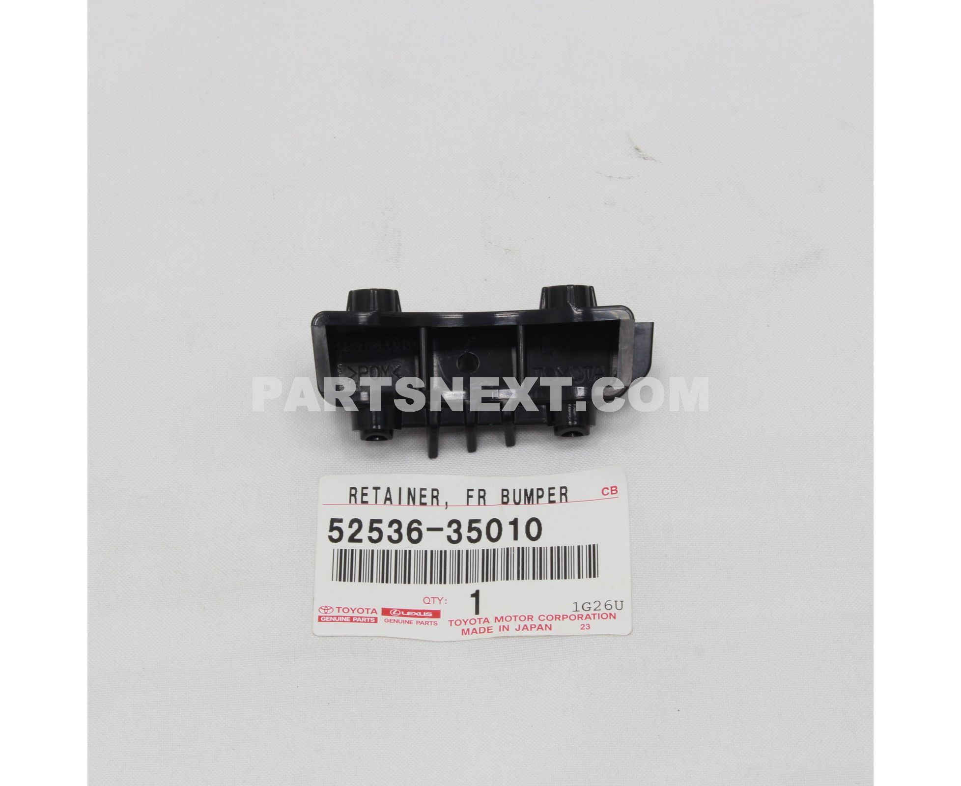 Toyota :: 52536-35010 RETAINER, FRONT BUMPER SIDE, LH