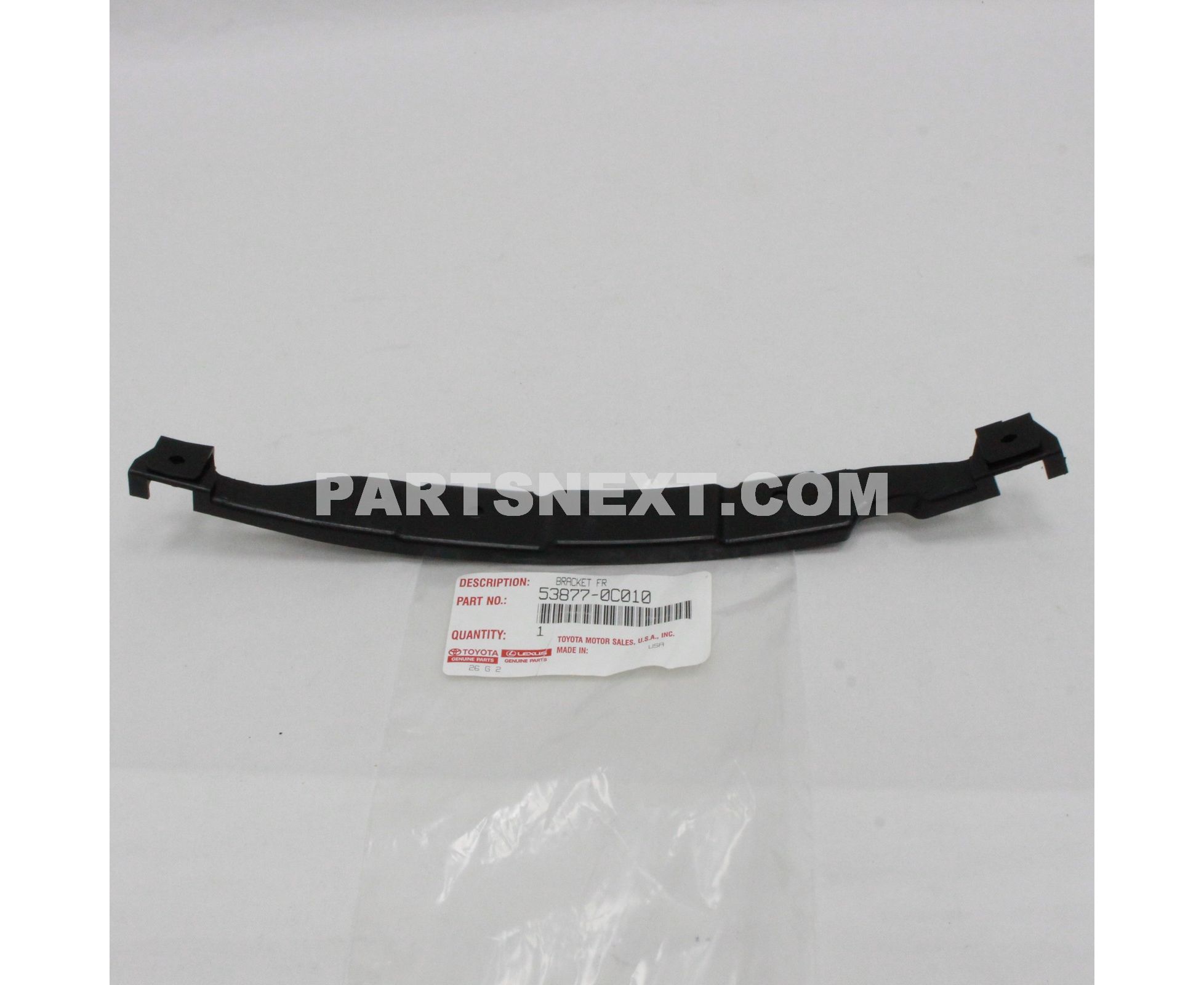Toyota :: 53877-0C010 BRACKET, FRONT FENDER LINER, RH