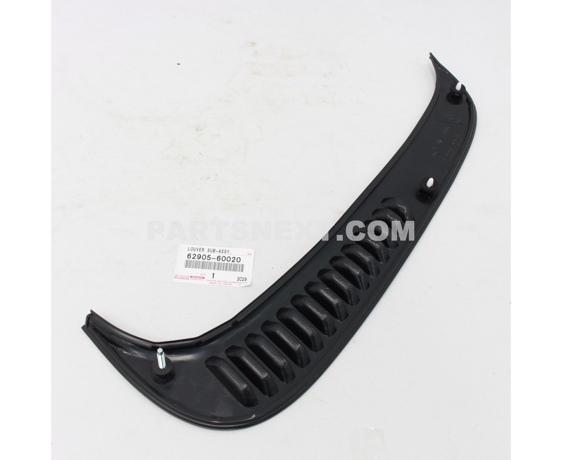 Toyota :: 62905-60020 LOUVER, QUATER VENTILATION, RH