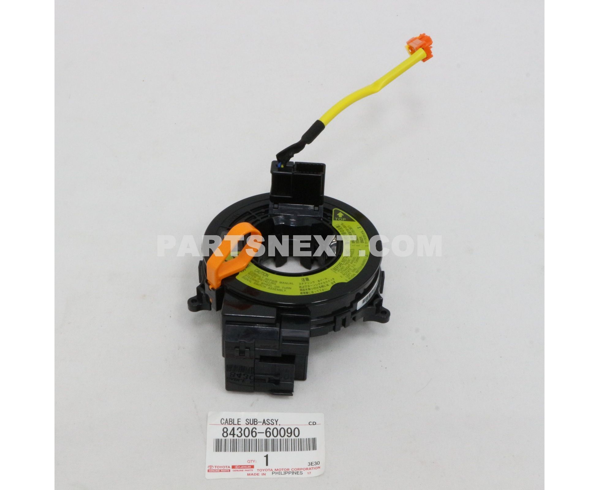 Toyota :: 84306-60090 CABLE SUB-ASSY, SPIRAL