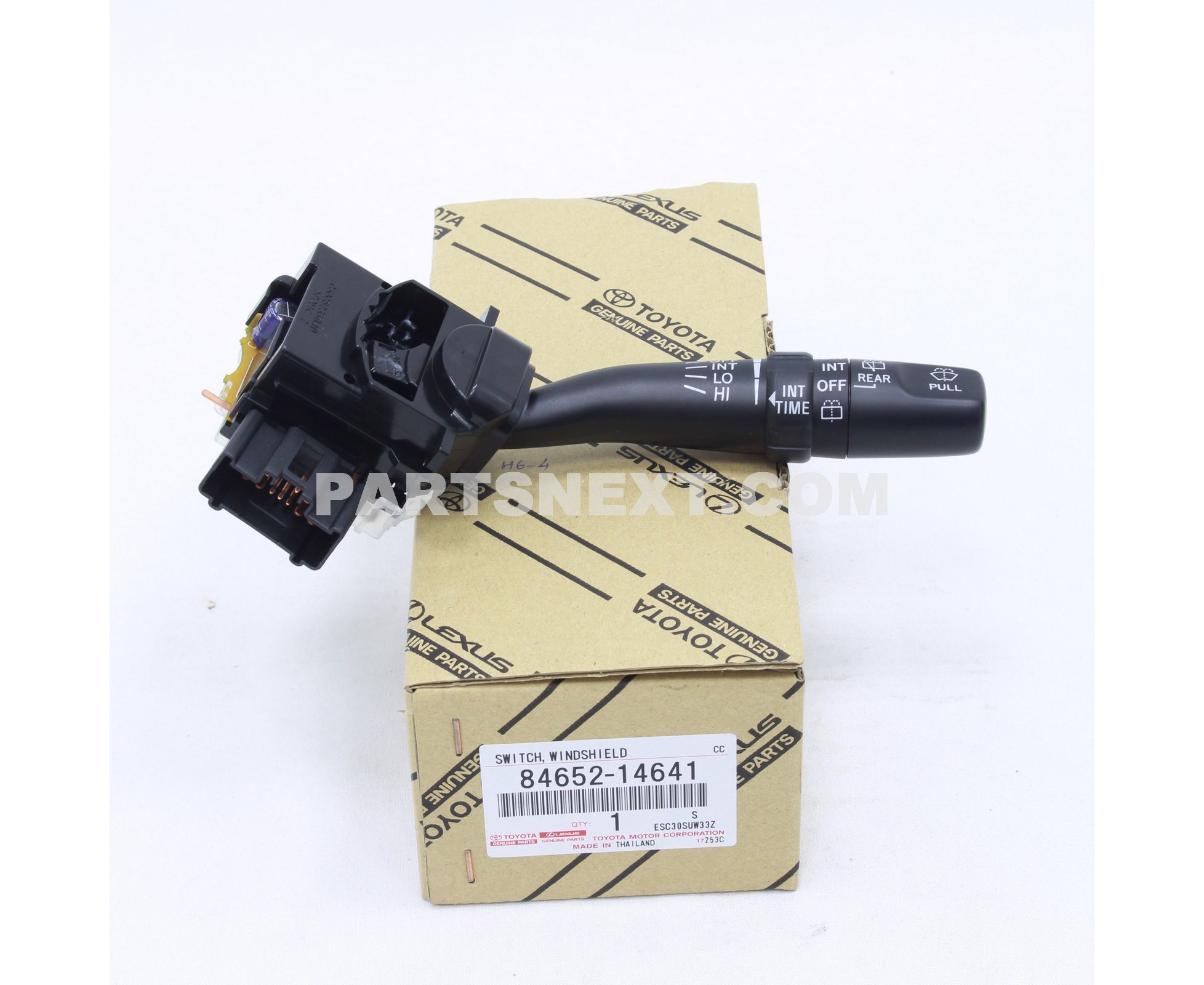 Toyota :: 84652-14641 SWITCH ASSY, WINDSHIELD WIPER