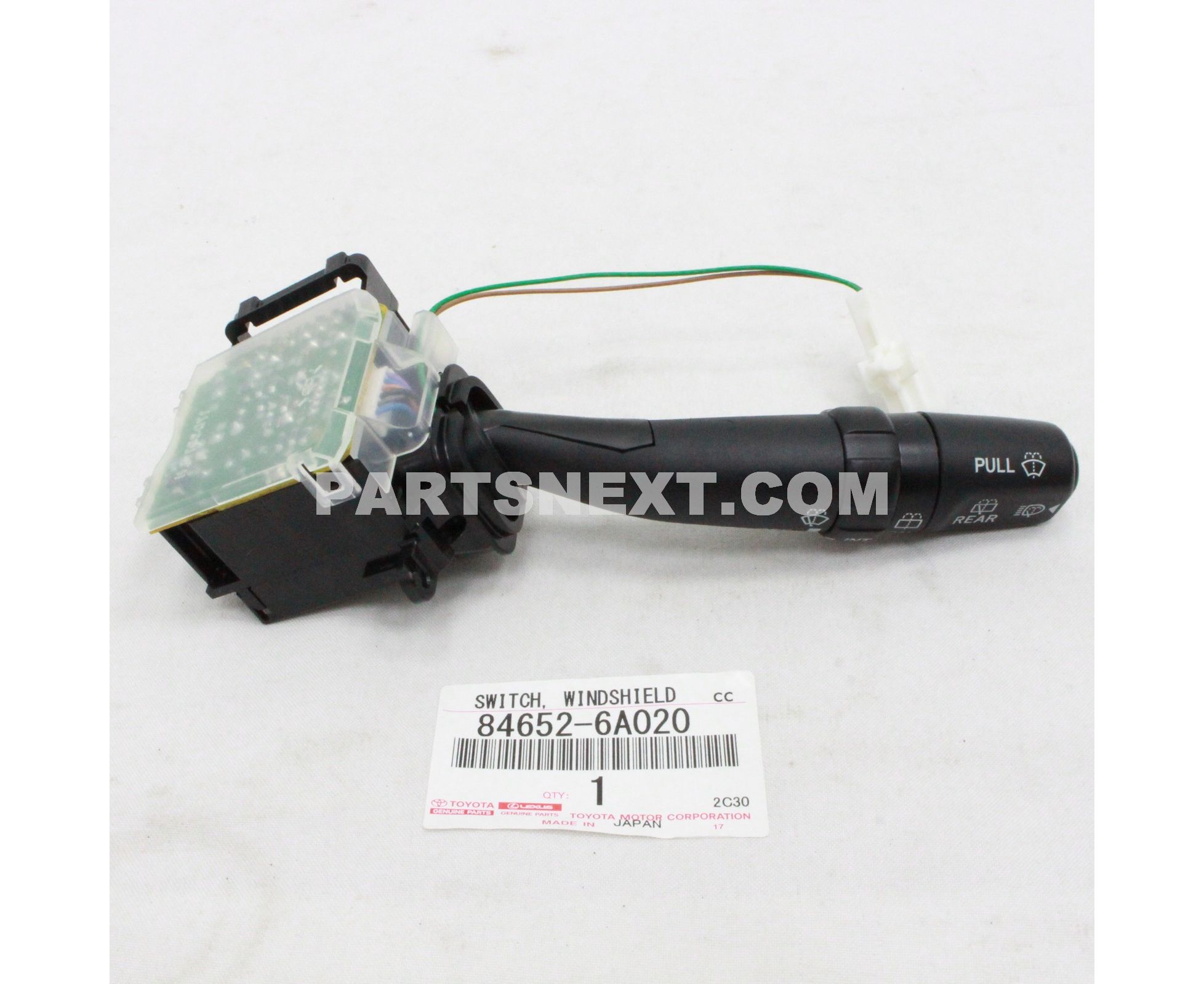 Toyota :: 84652-6A020 SWITCH ASSY, WINDSHIELD WIPER
