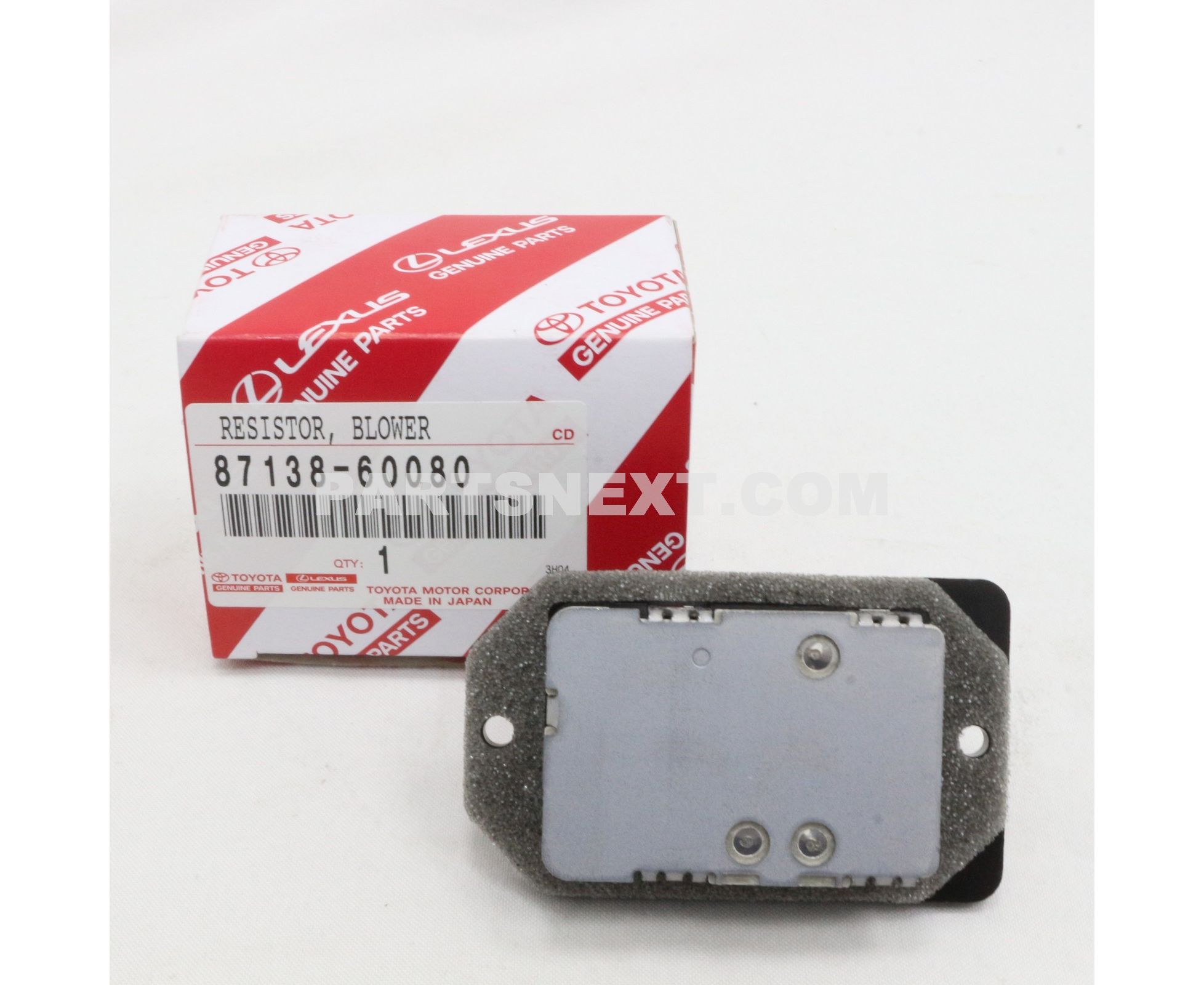 Toyota :: 87138-60080 RESISTOR, HEATER BLOWER