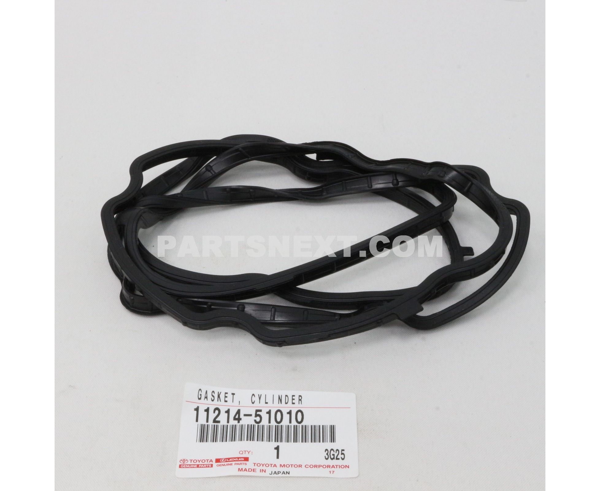 Toyota :: 11214-51010 GASKET, CYLINDER HEAD COVER, NO.2