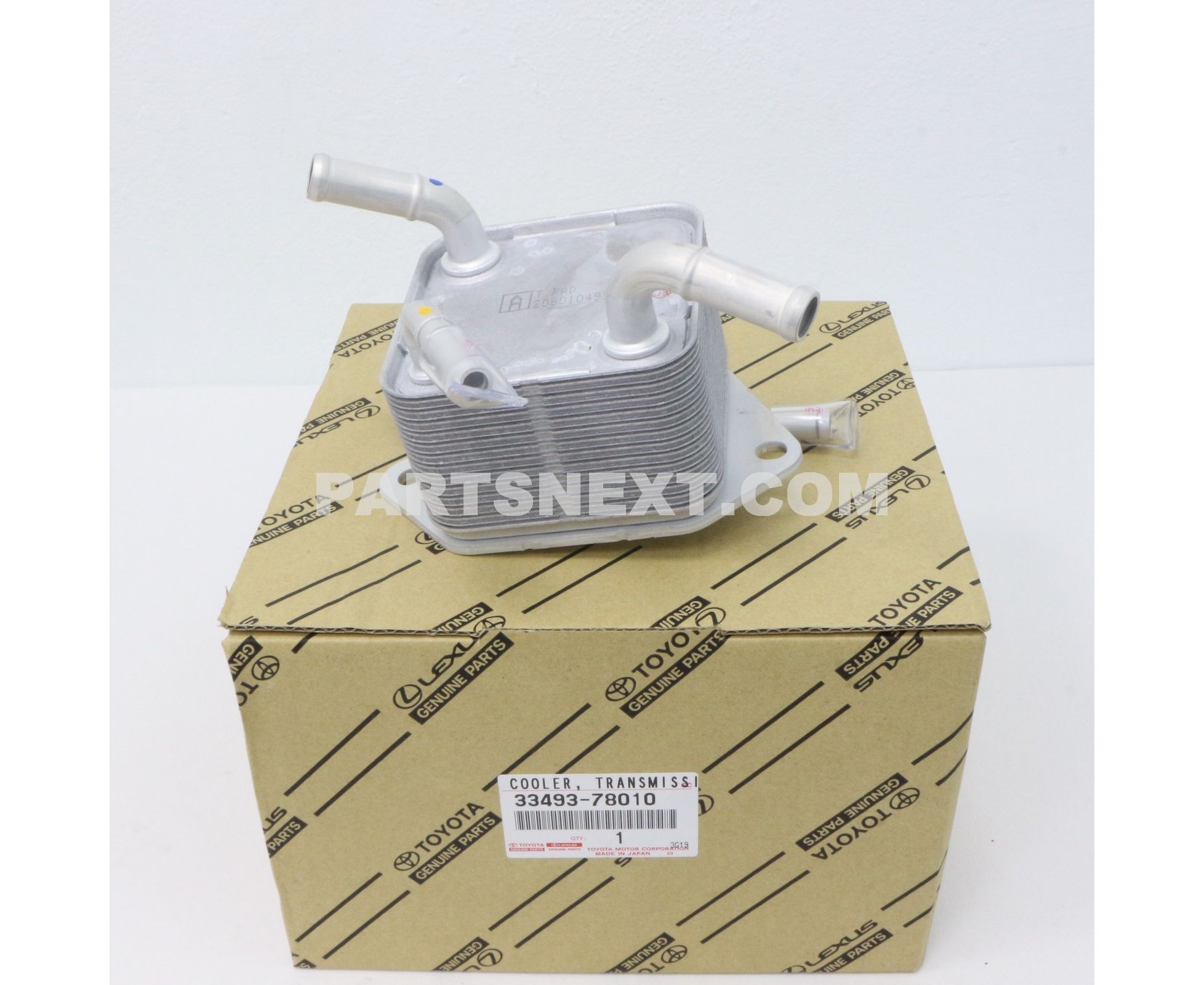 Toyota :: 33493-78010 COOLER, TRANSMISSION