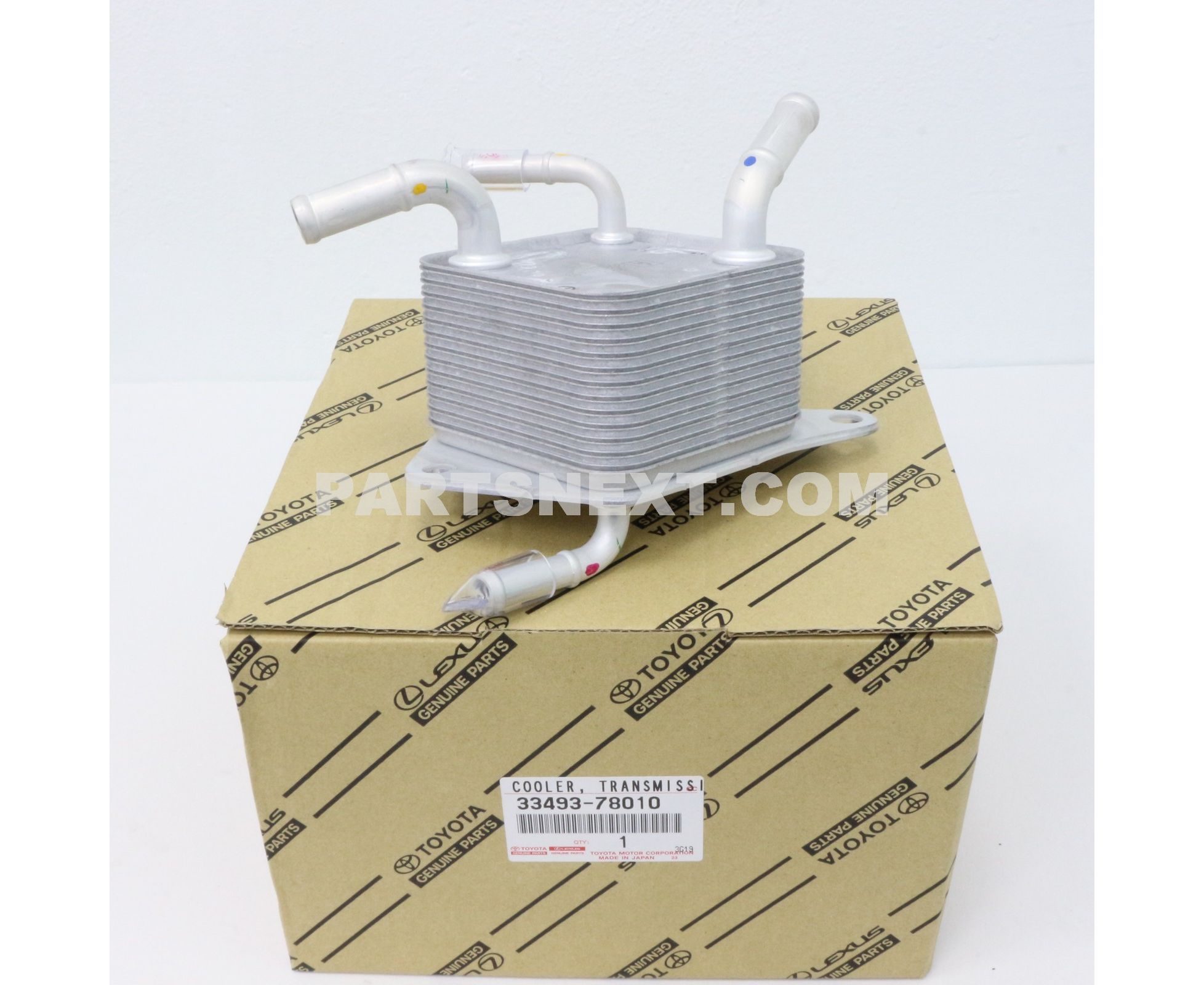 Toyota :: 33493-78010 COOLER, TRANSMISSION