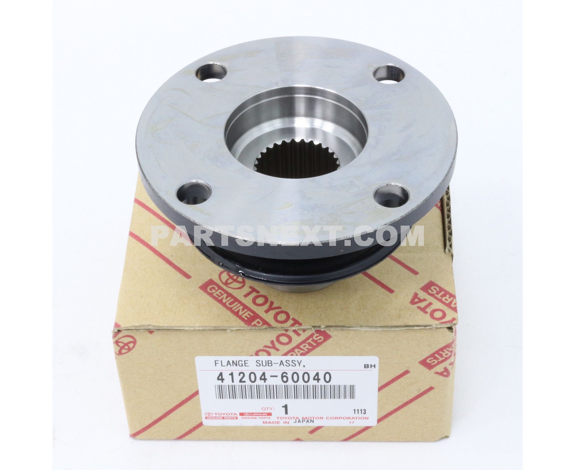 Toyota :: 41204-60040 FLANGE SUB-ASSY, FRONT DRIVE PINION COMPANION, FRONT