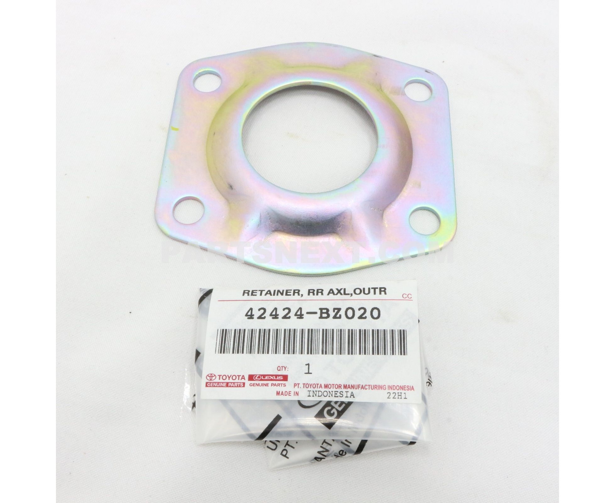 Toyota :: 42424-BZ020 RETAINER RR AXLE BE