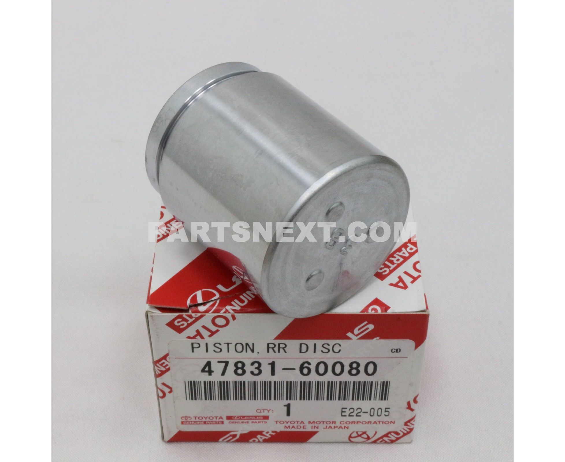 Toyota :: 47831-60080 PISTON, REAR DISC BRAKE