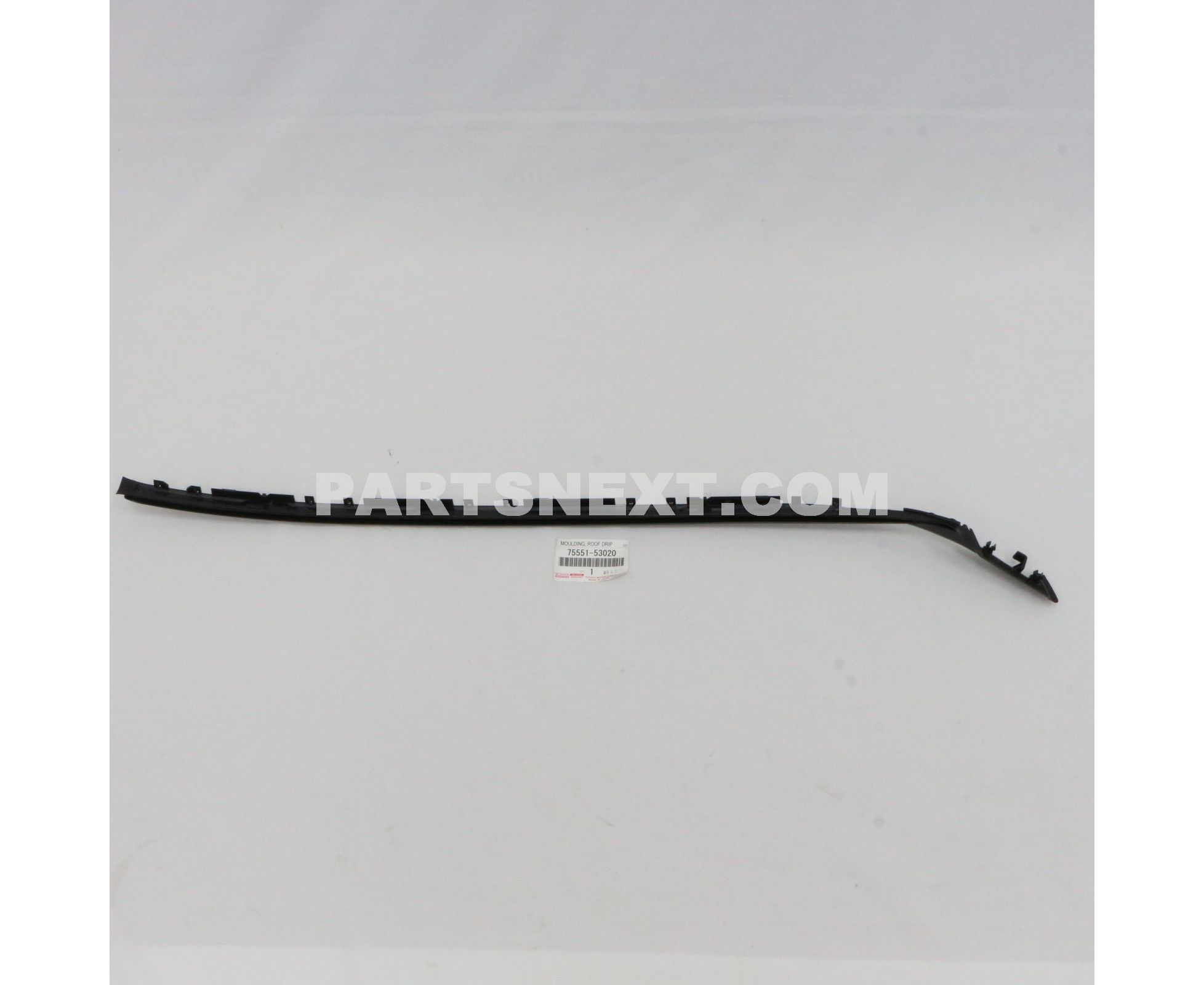 Toyota :: 75551-53020 MOULDING, ROOF DRIP SIDE FINISH, RH