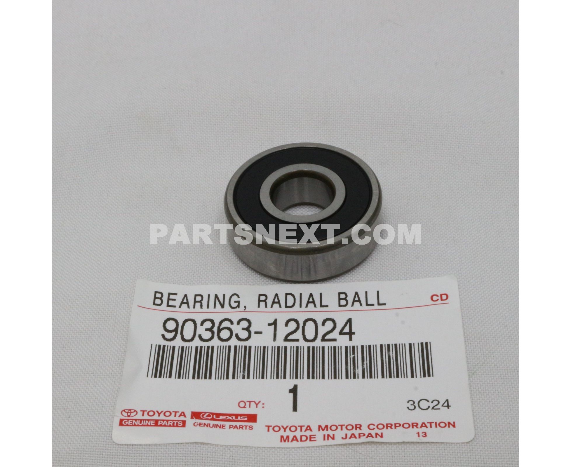 Toyota :: 90363-12024 BEARING RADIAL BALL