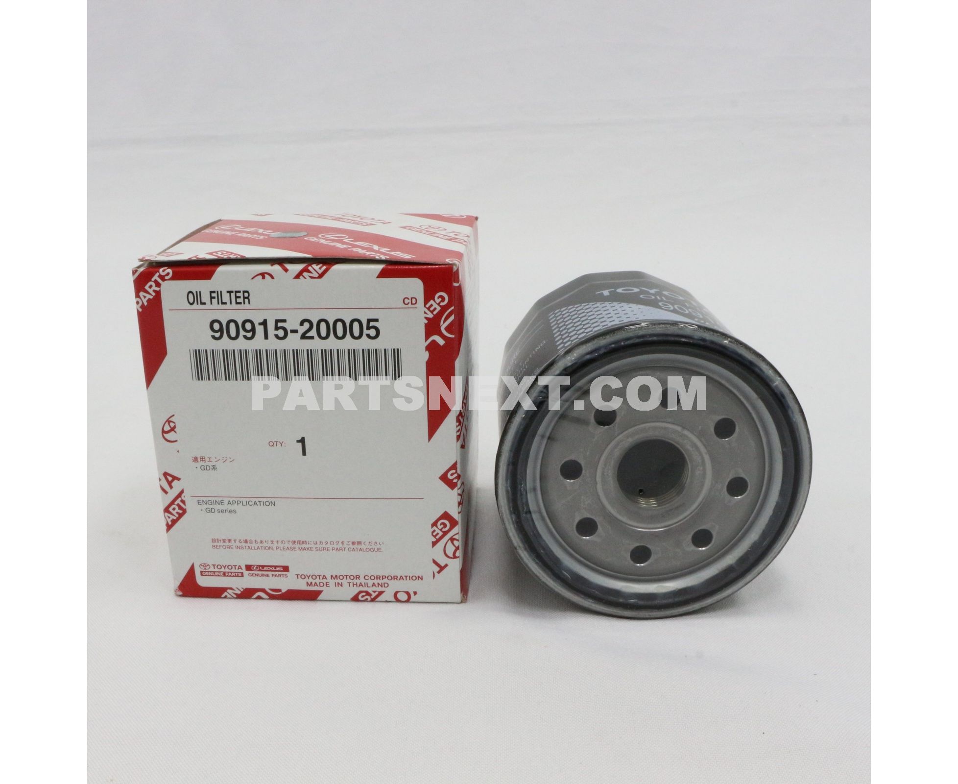 Toyota :: 90915-20005 FILTER OIL - N