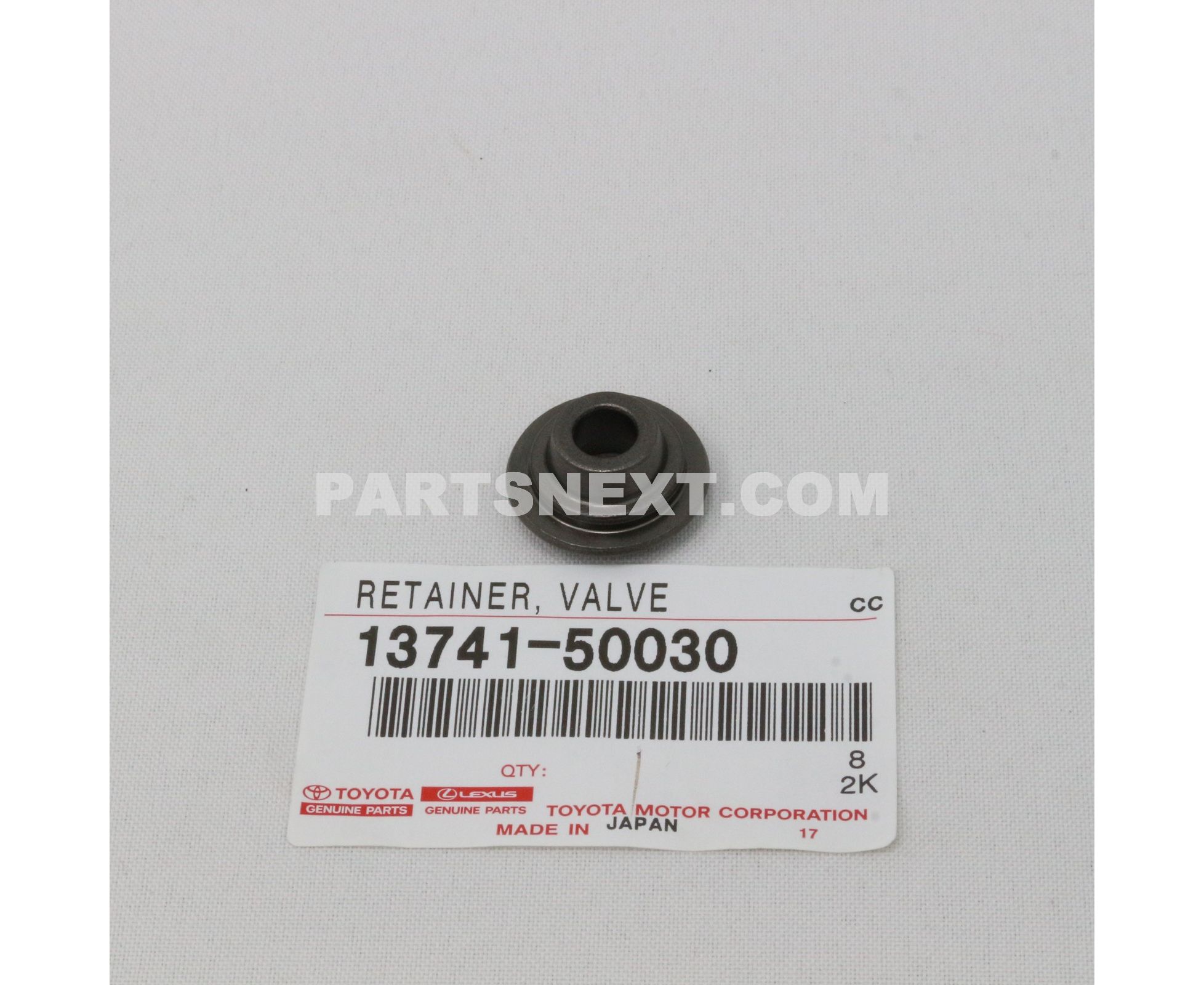Toyota :: 13741-50030 RETAINER, VALVE SPRING