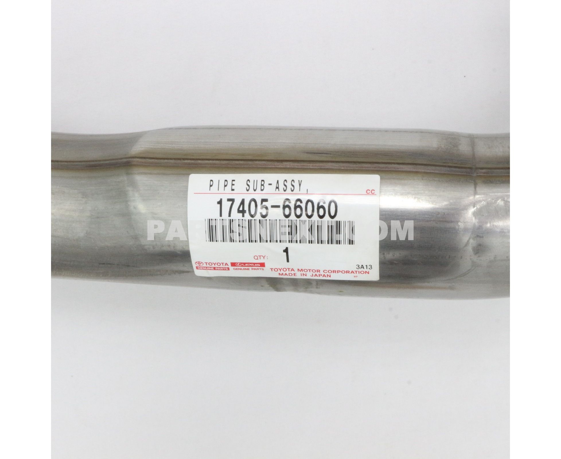 Toyota :: 17405-66060 PIPE ASSY, EXHAUST, TAIL