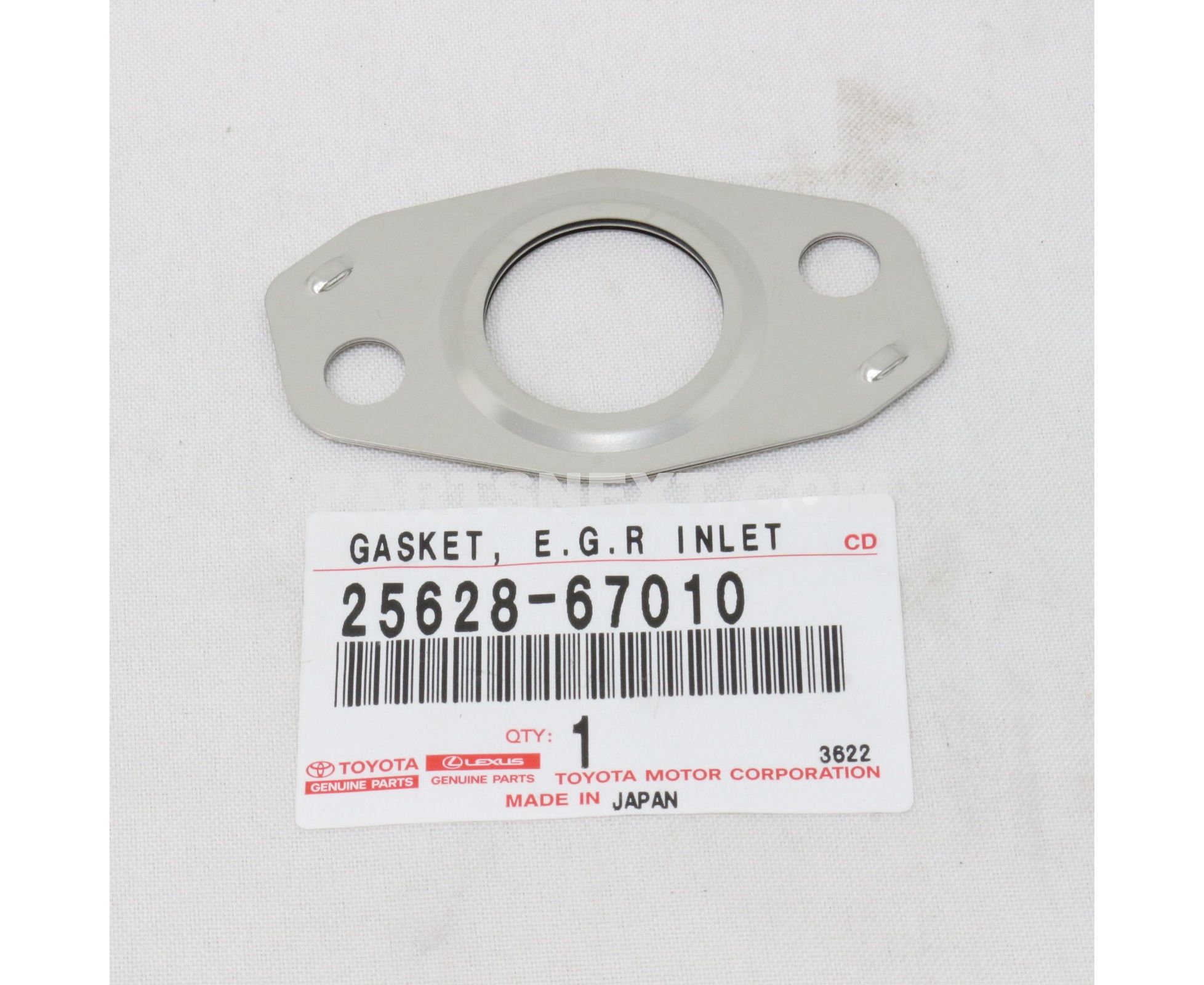 Toyota :: 25628-67010 GASKET, EGR INLET