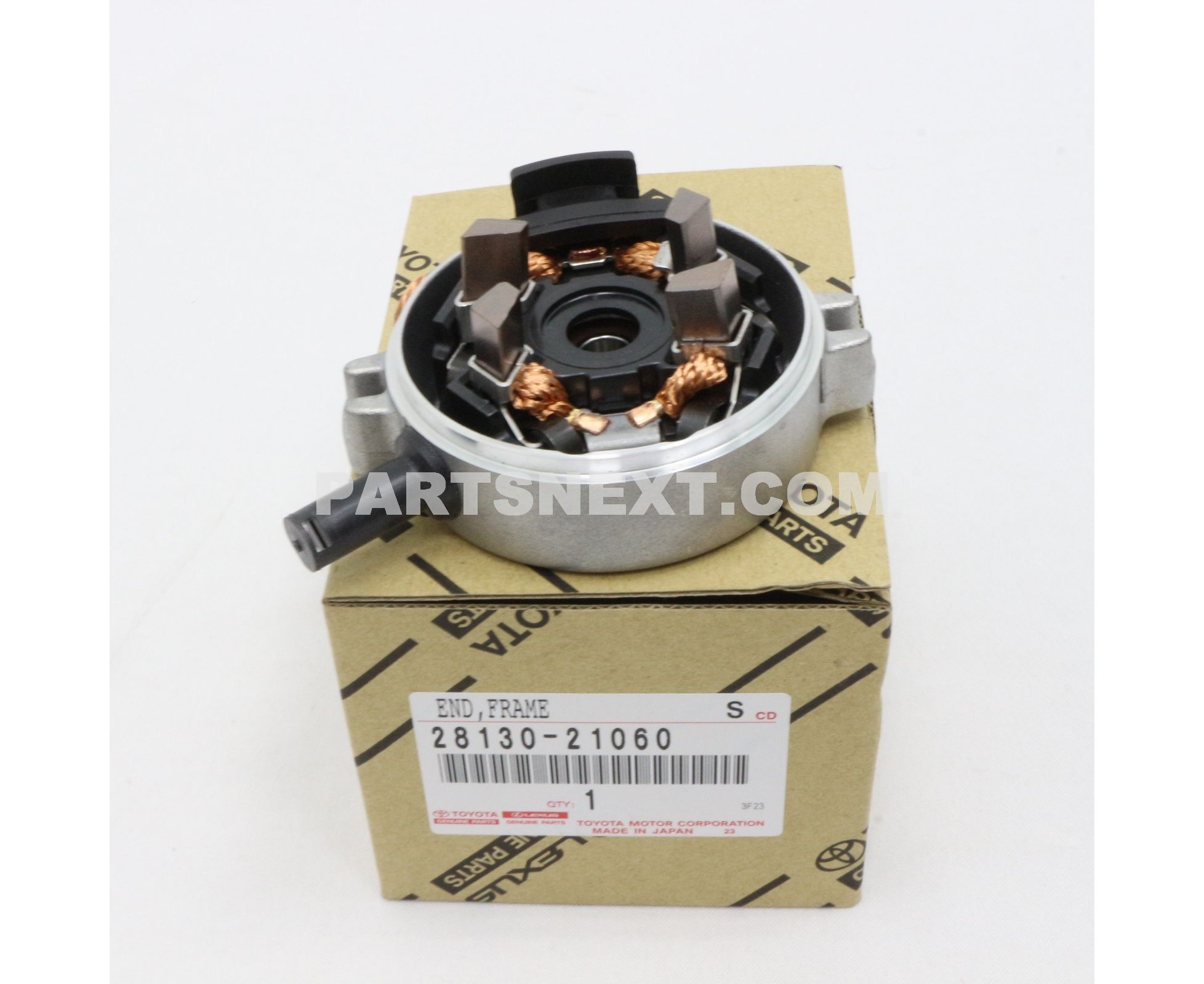 Toyota :: 28130-21060 FRAME ASSY, STARTER COMMUTATOR END