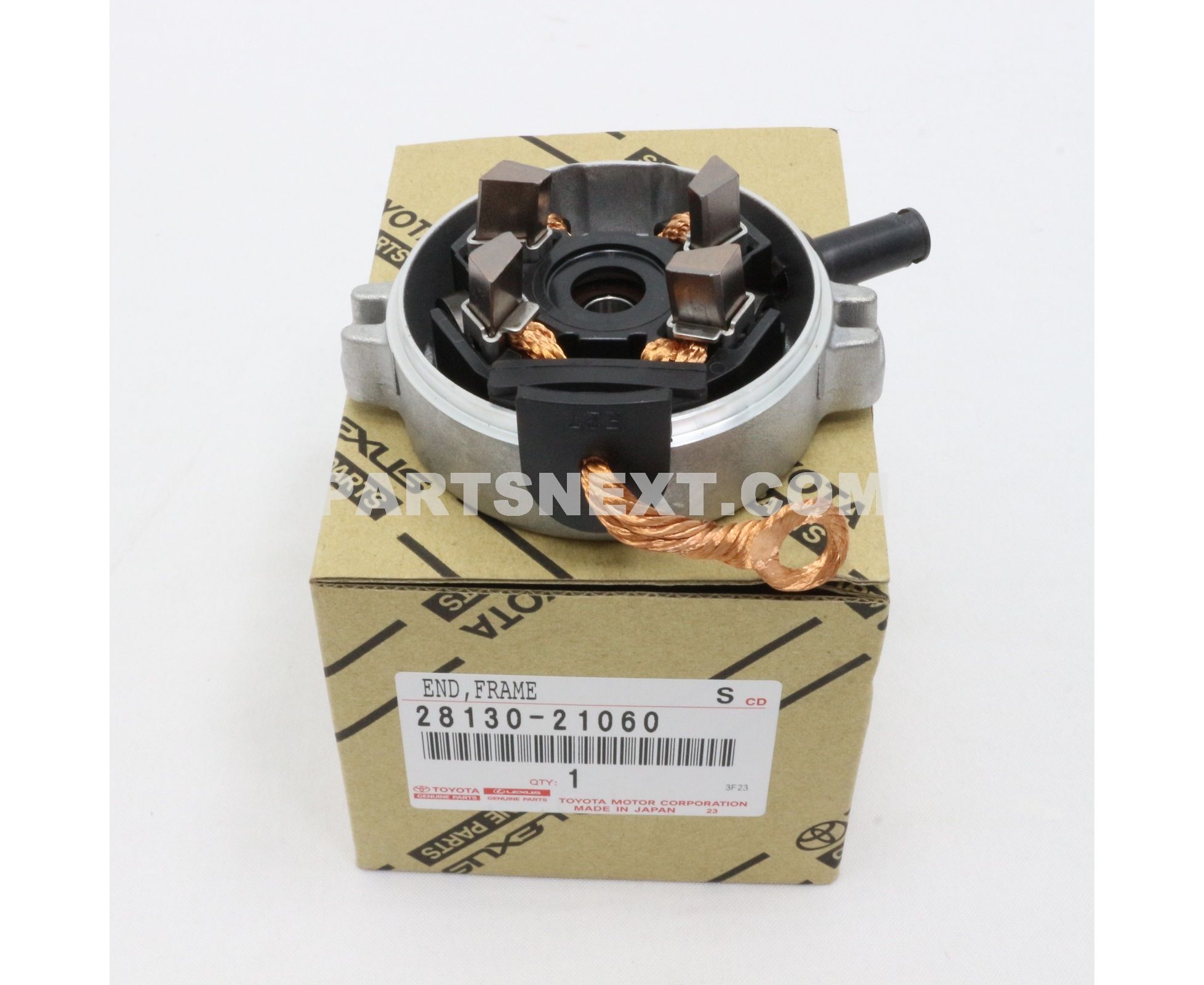 Toyota :: 28130-21060 FRAME ASSY, STARTER COMMUTATOR END