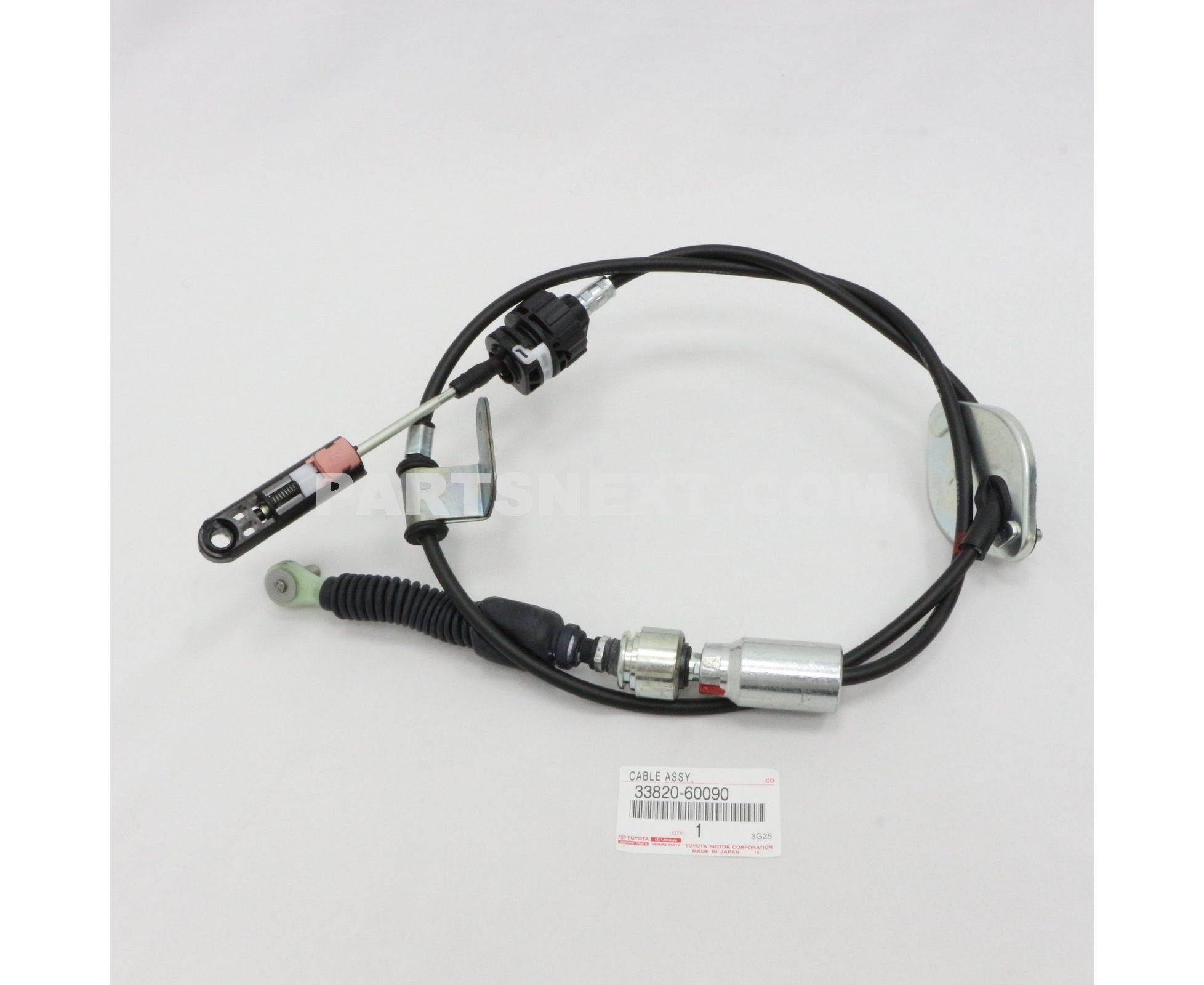 Toyota :: 33820-60090 CABLE ASSY, TRANSMISSION CONTROL