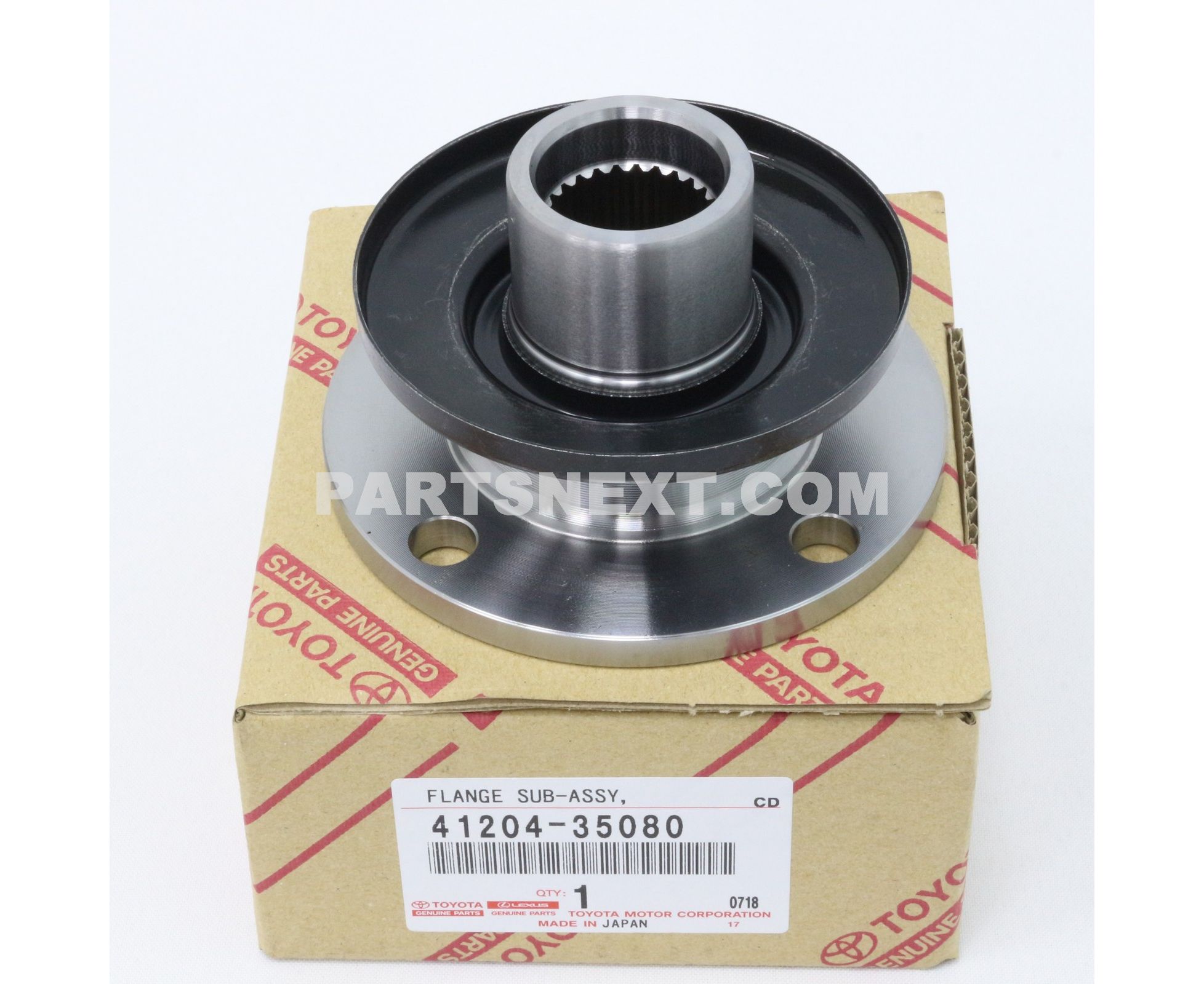 Toyota :: 41204-35080 FLANGE SUB-ASSY, FRONT DRIVE PINION COMPANION, FRONT