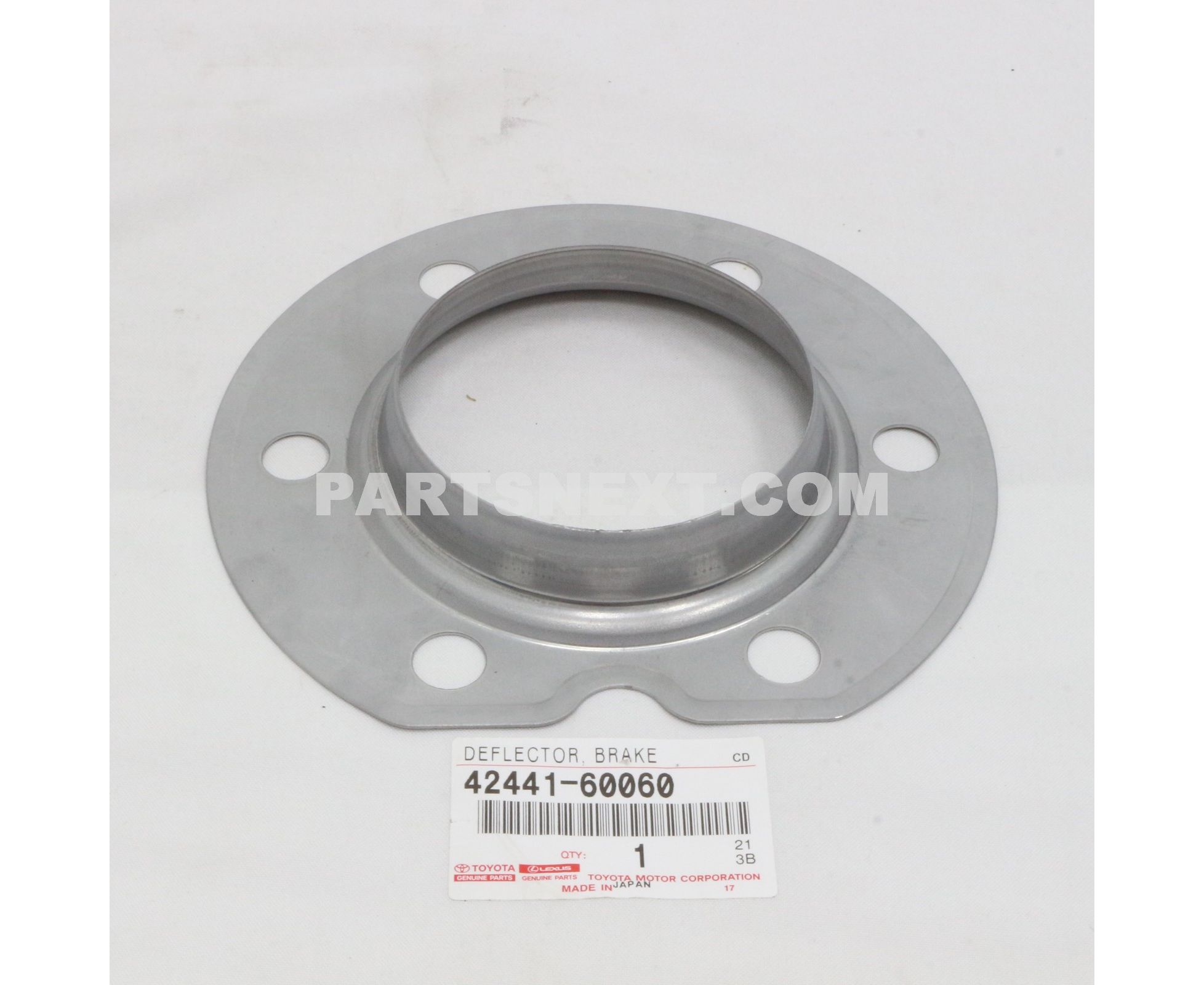 Toyota :: 42441-60060 DEFLECTOR, BRAKE DRUM OIL, RH/LH