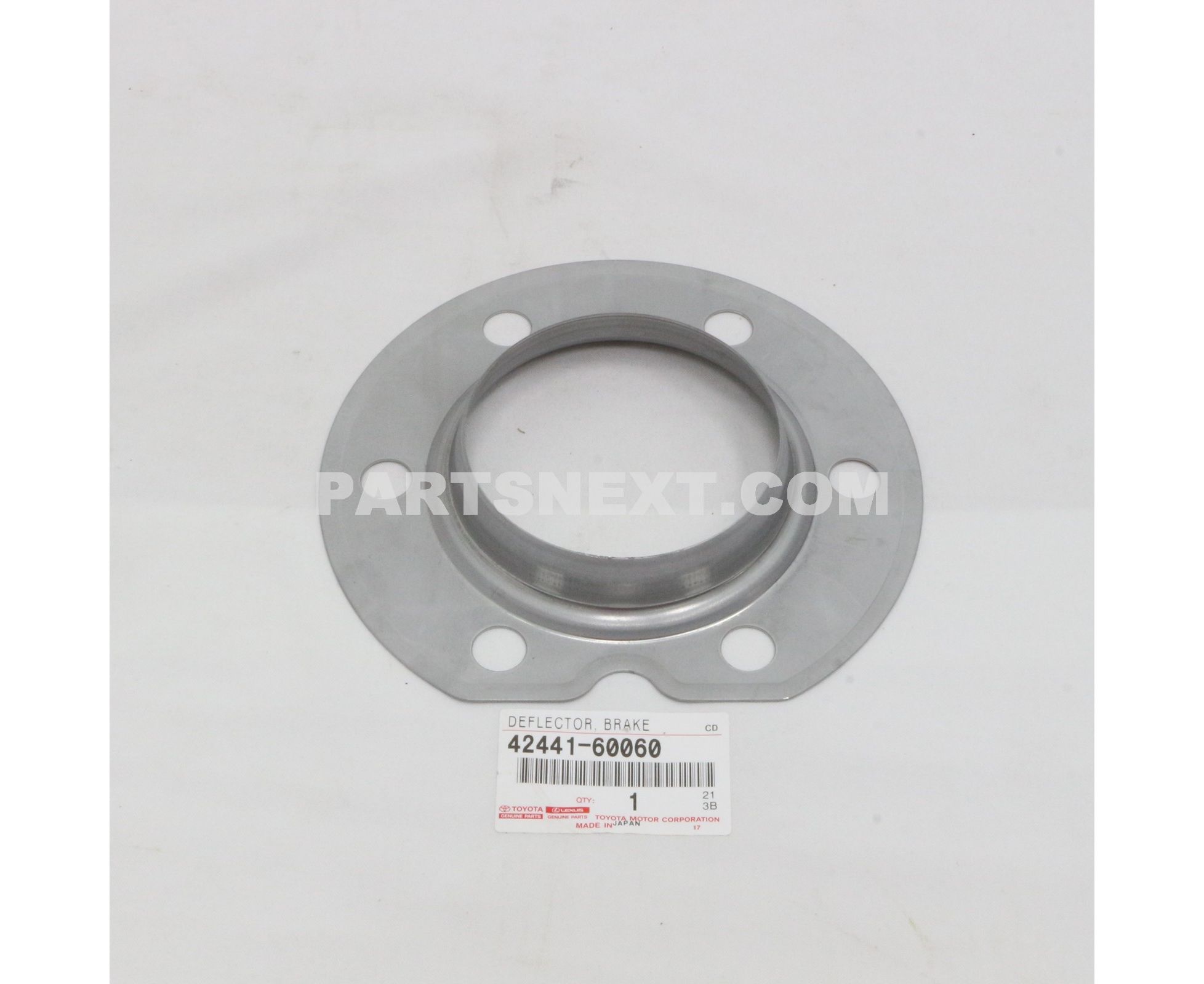 Toyota :: 42441-60060 DEFLECTOR, BRAKE DRUM OIL, RH/LH