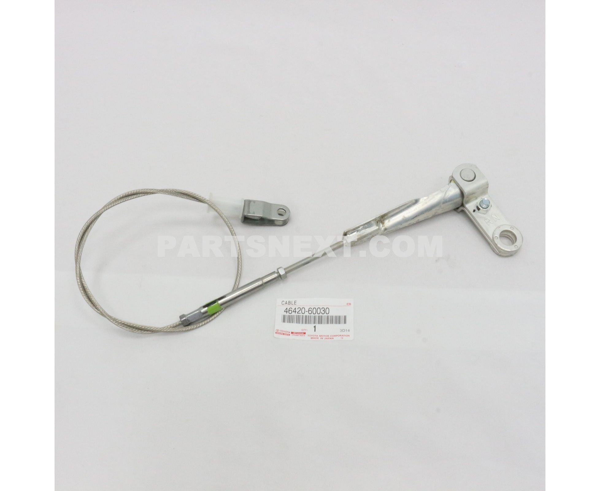 Toyota :: 46420-60030 CABLE ASSY, PARKING BRAKE, NO.2