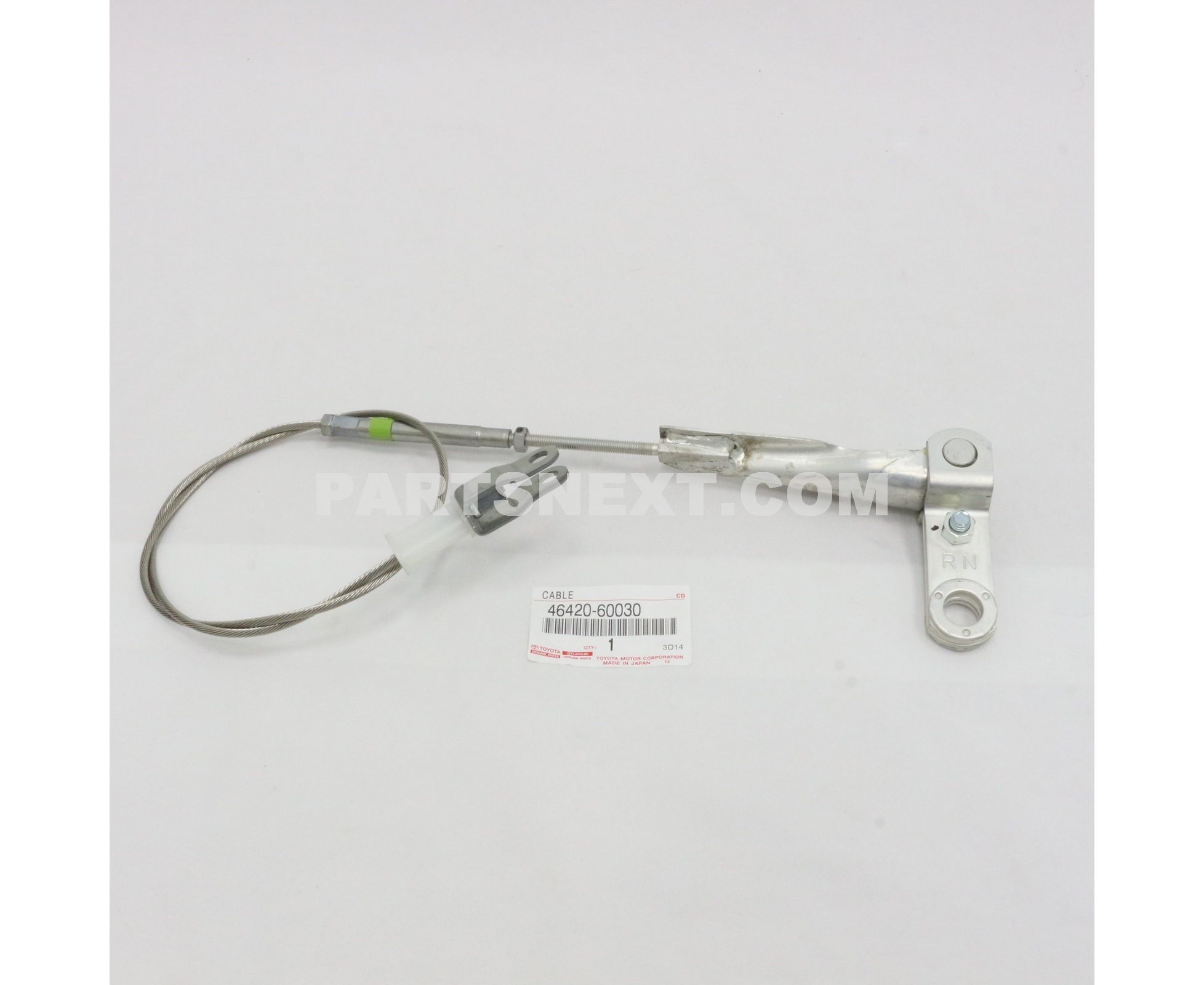 Toyota :: 46420-60030 CABLE ASSY, PARKING BRAKE, NO.2