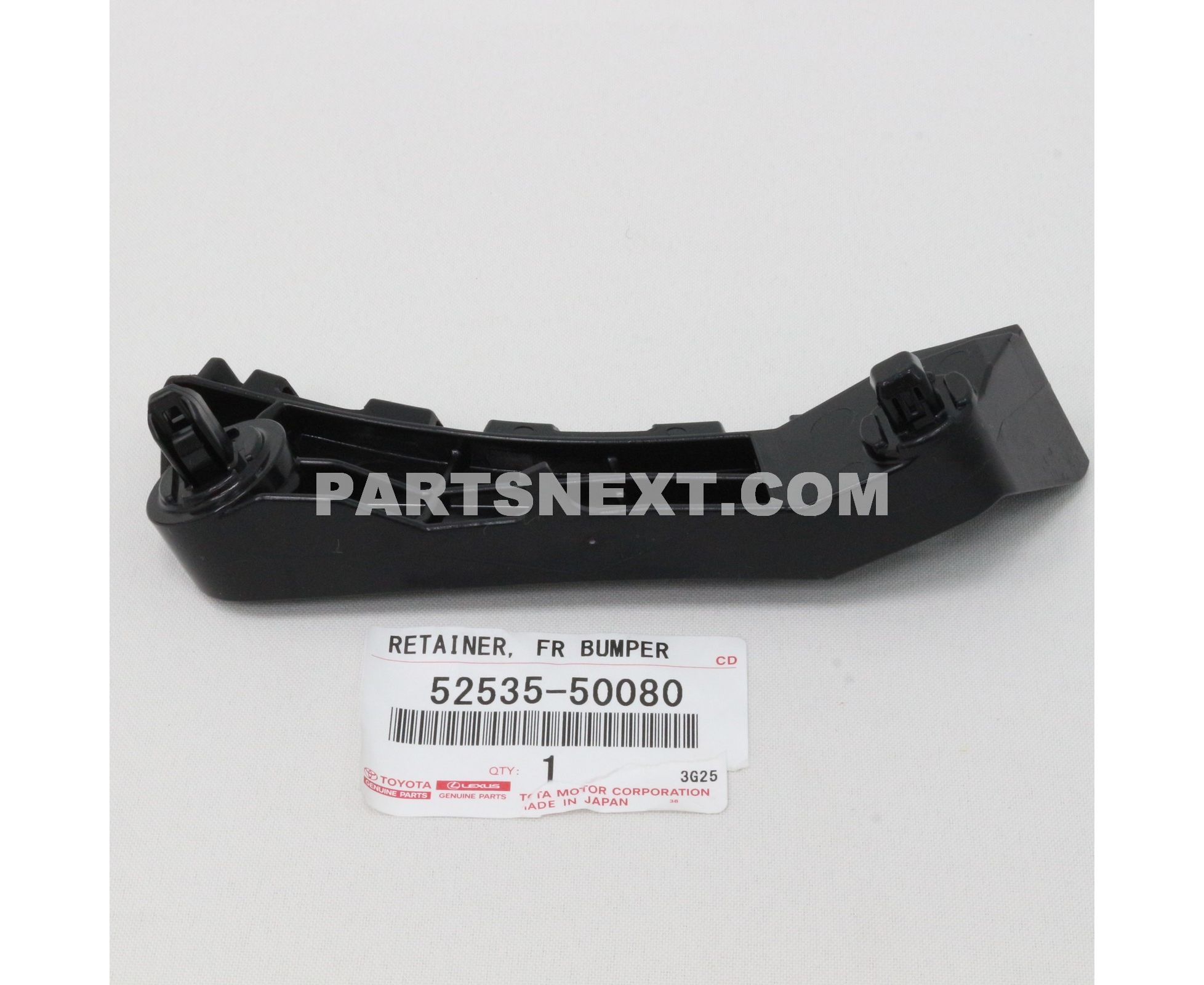Toyota :: 52535-50080 RETAINER, FRONT BUMPER SIDE, RH