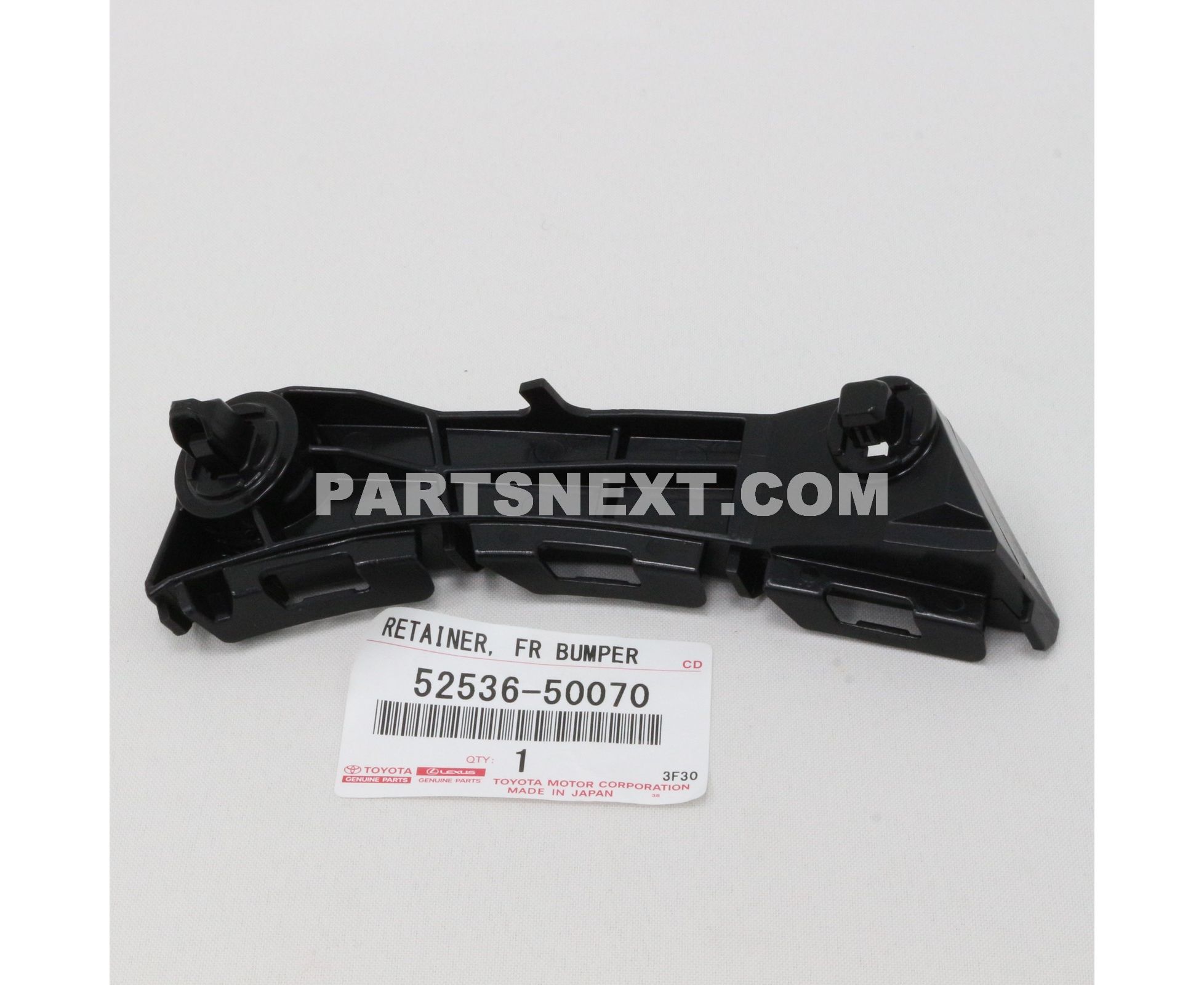 Toyota :: 52536-50070 RETAINER, FRONT BUMPER SIDE, LH