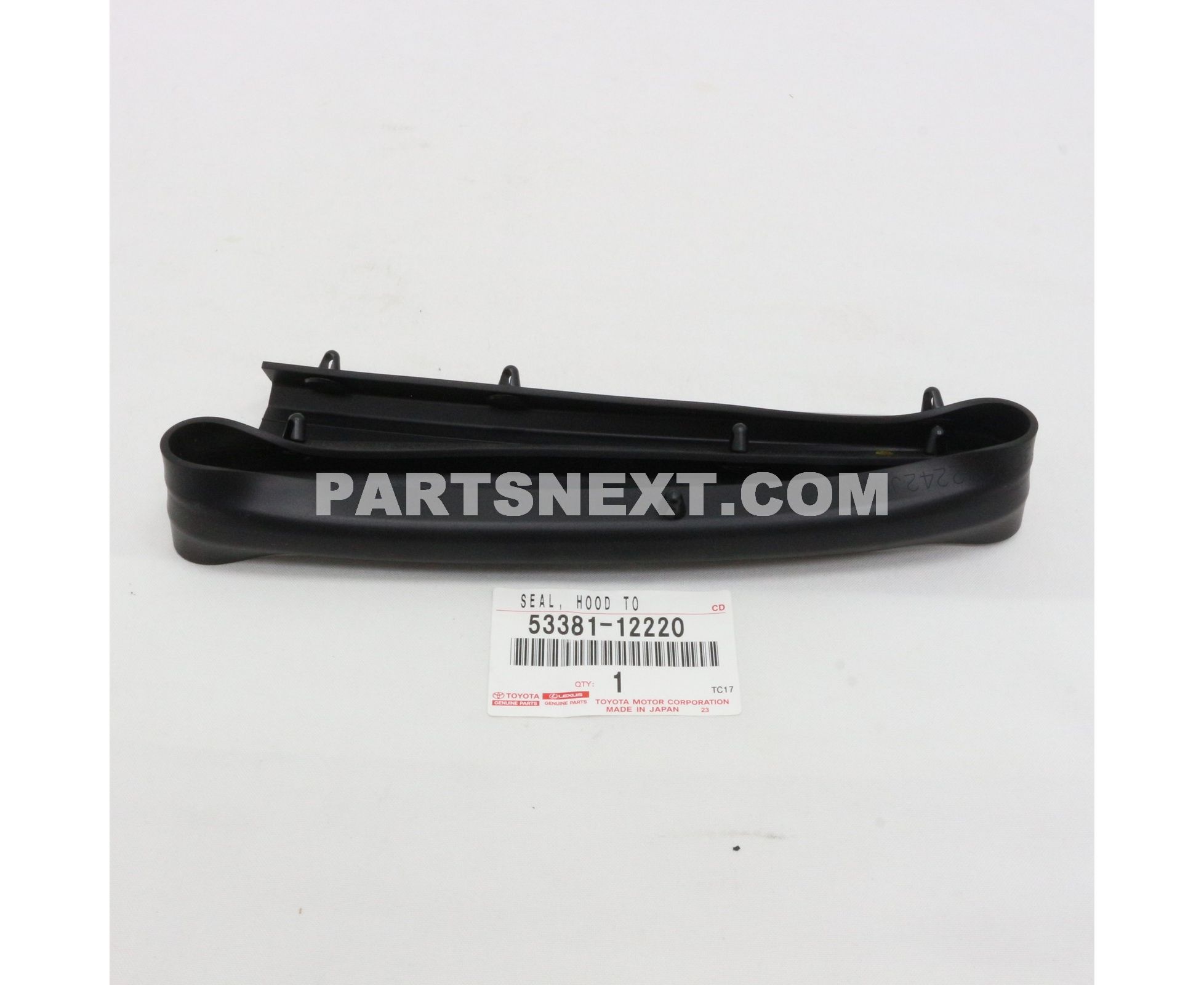 Toyota :: 53381-12220 SEAL, HOOD TO RADIATOR SUPPORT
