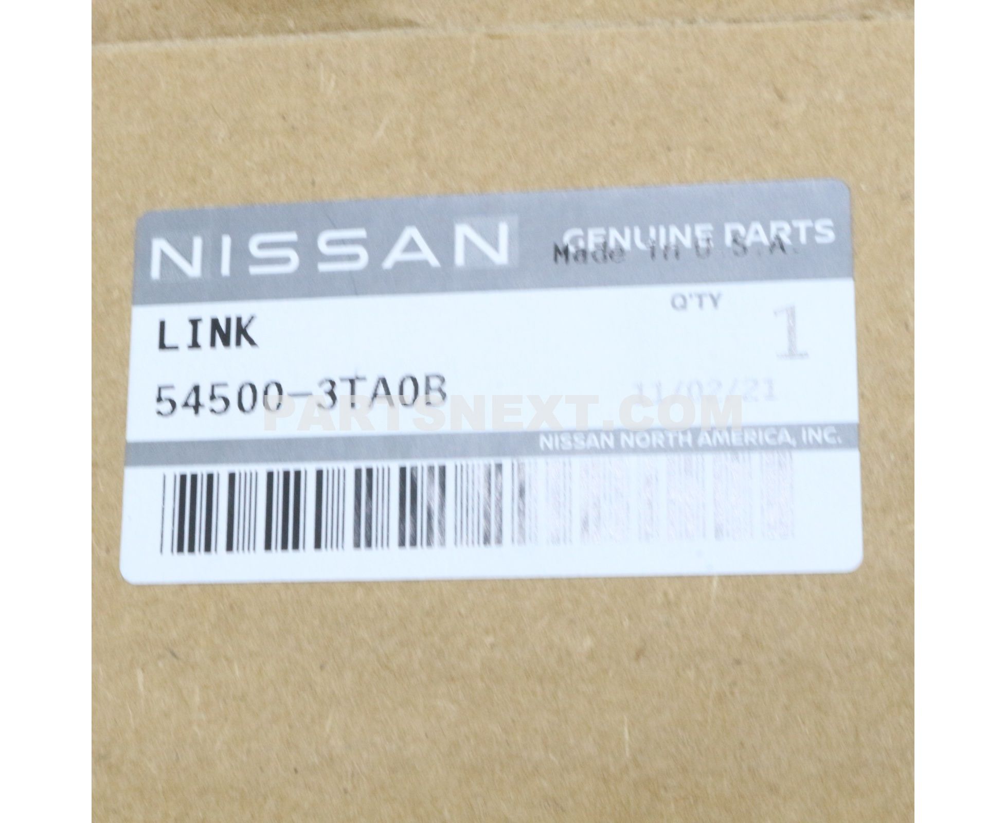 Nissan :: 54500-3TA0B LINK COMPL-TRANSVERSE,RH