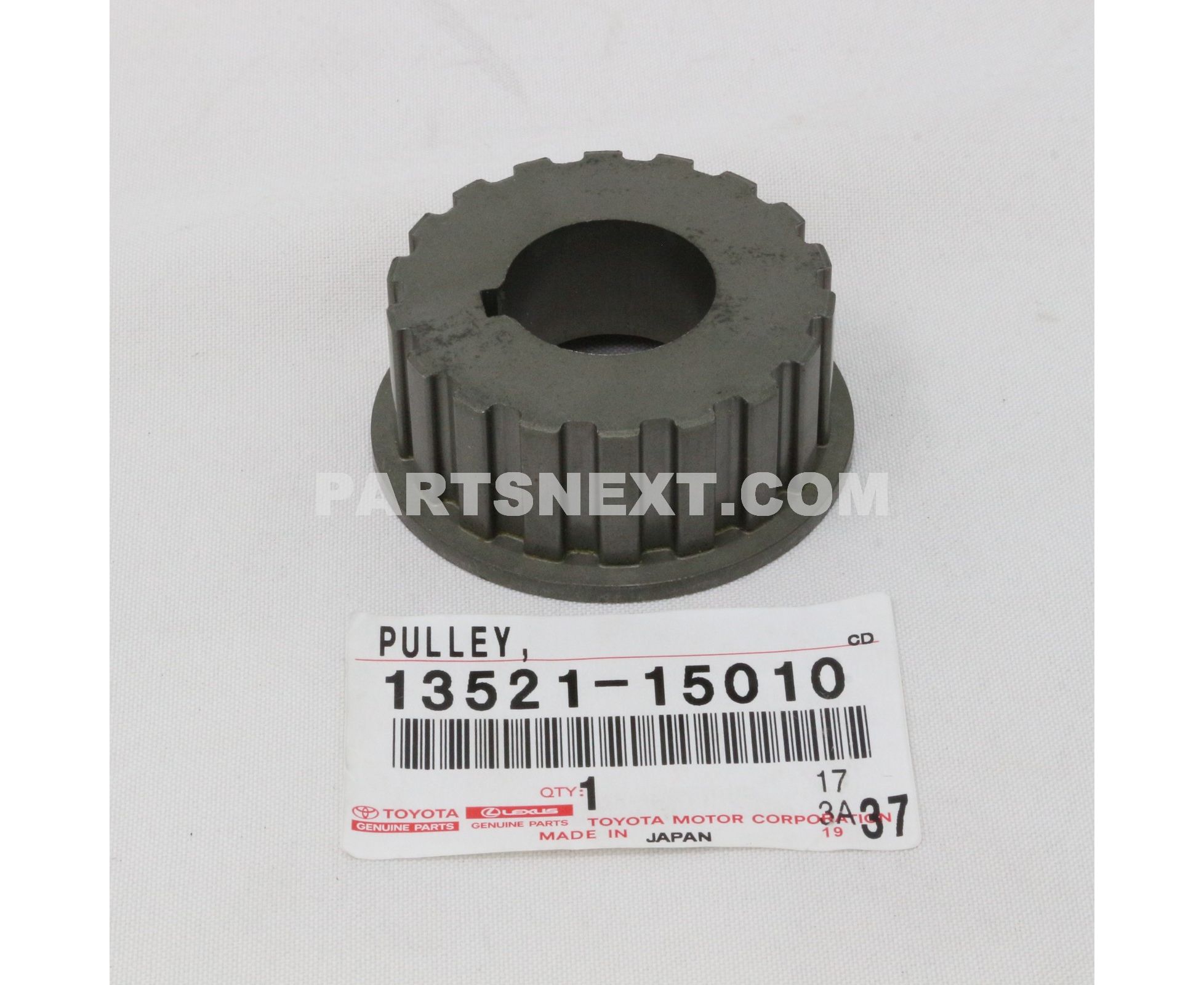 Toyota :: 13521-15010 PULLEY, CRANKSHAFT TIMING